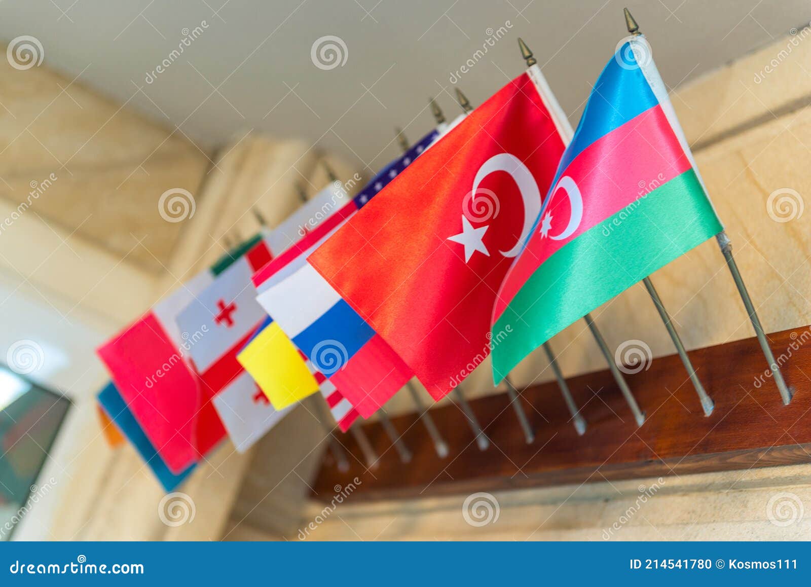 Small International flags stock photo. Image of group - 214541780