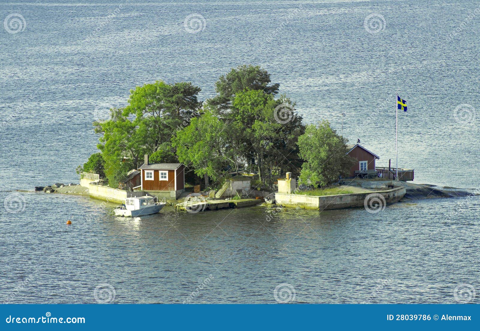 Small island editorial photo. Image of european, seaside - 28039786