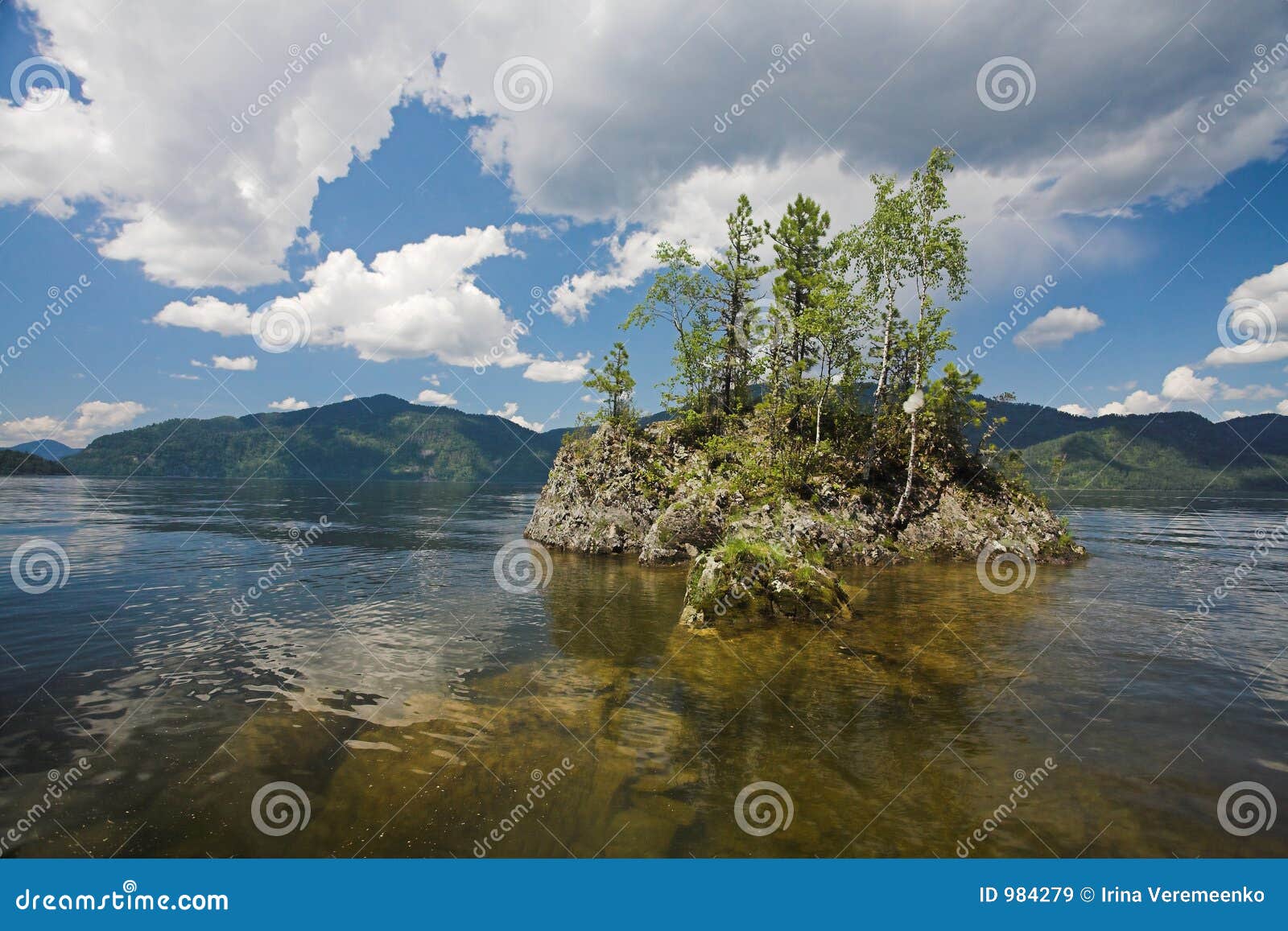 Small island stock image. Image of herb, wave, beach, summer - 984279