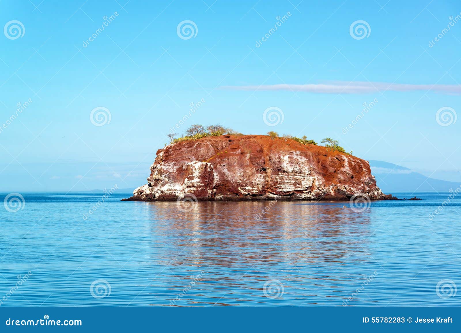 Small Island in the Galapagos Islands Stock Image - Image of pacific ...