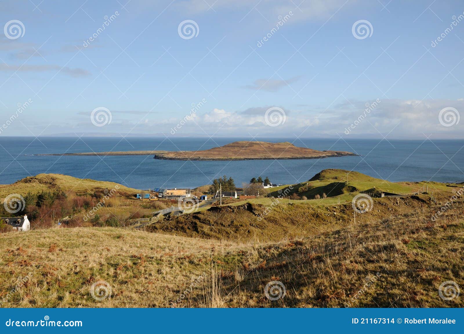 Small Island Off the Isle of Skye. Stock Photo - Image of scotland ...