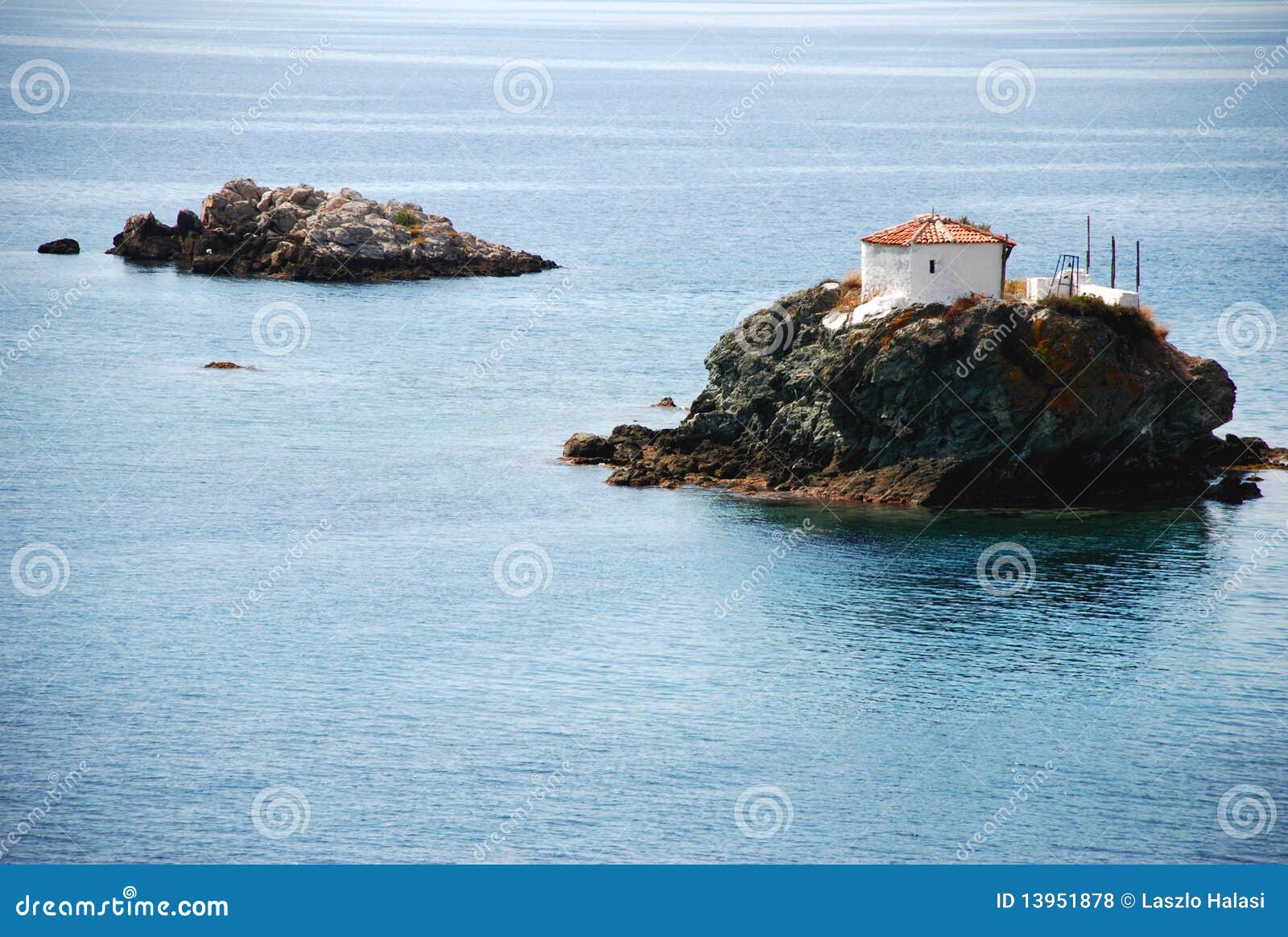 Small islands in the sea stock photo. Image of craggy - 13951878