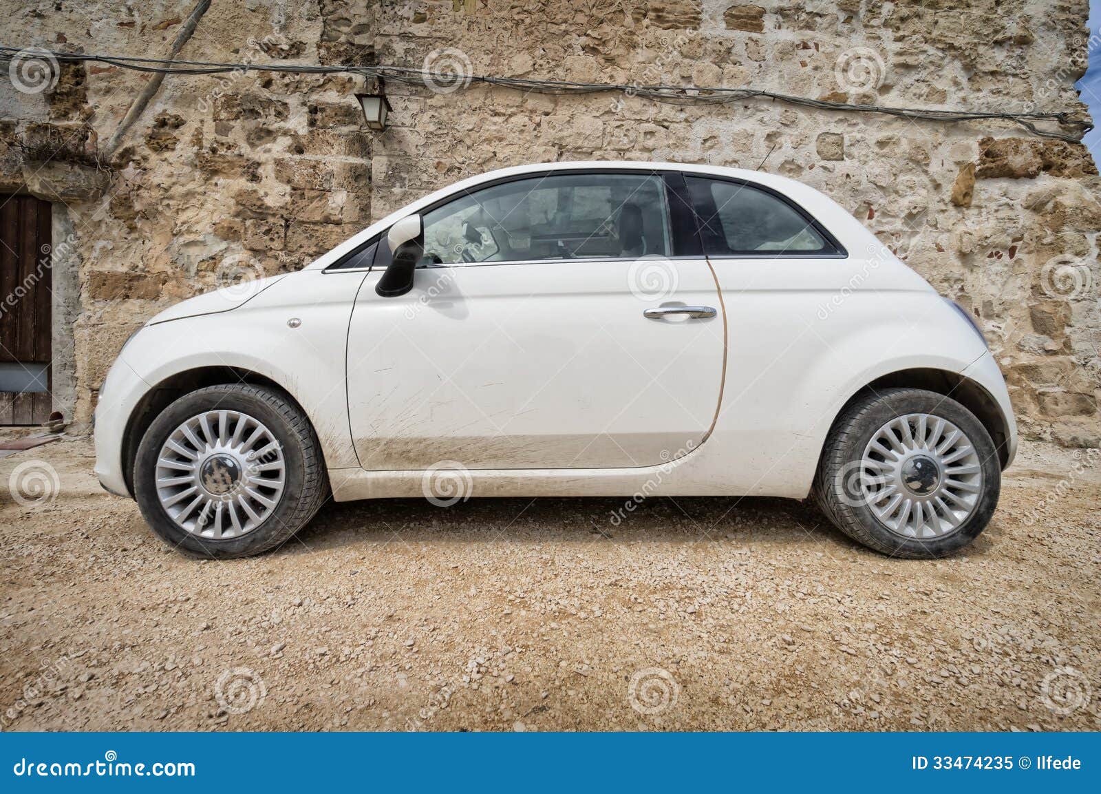 Small italian car stock image. Image of compact, italy - 33474235