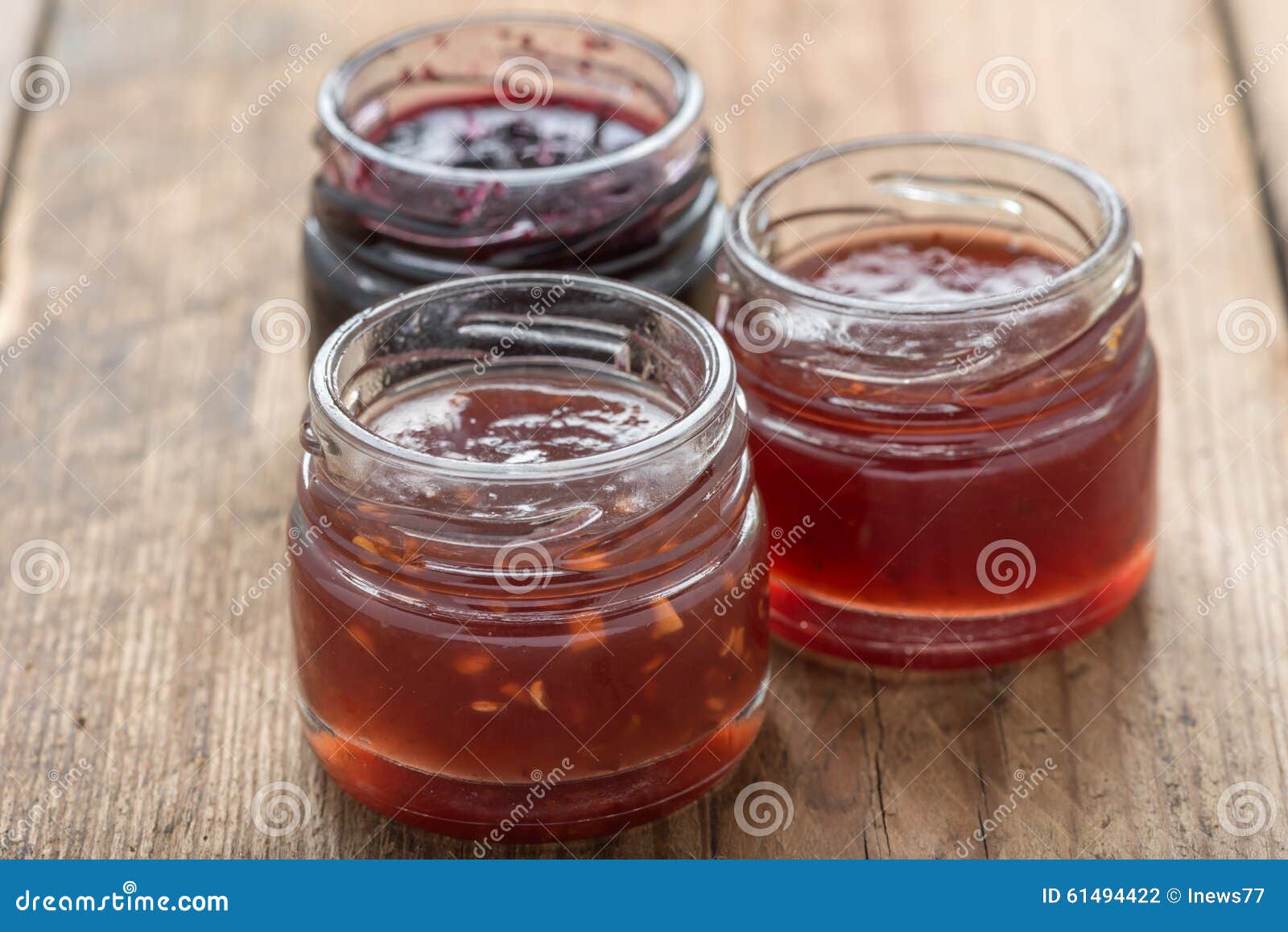 Small jam jar. stock photo. Image of ingredient, jelly - 61494422