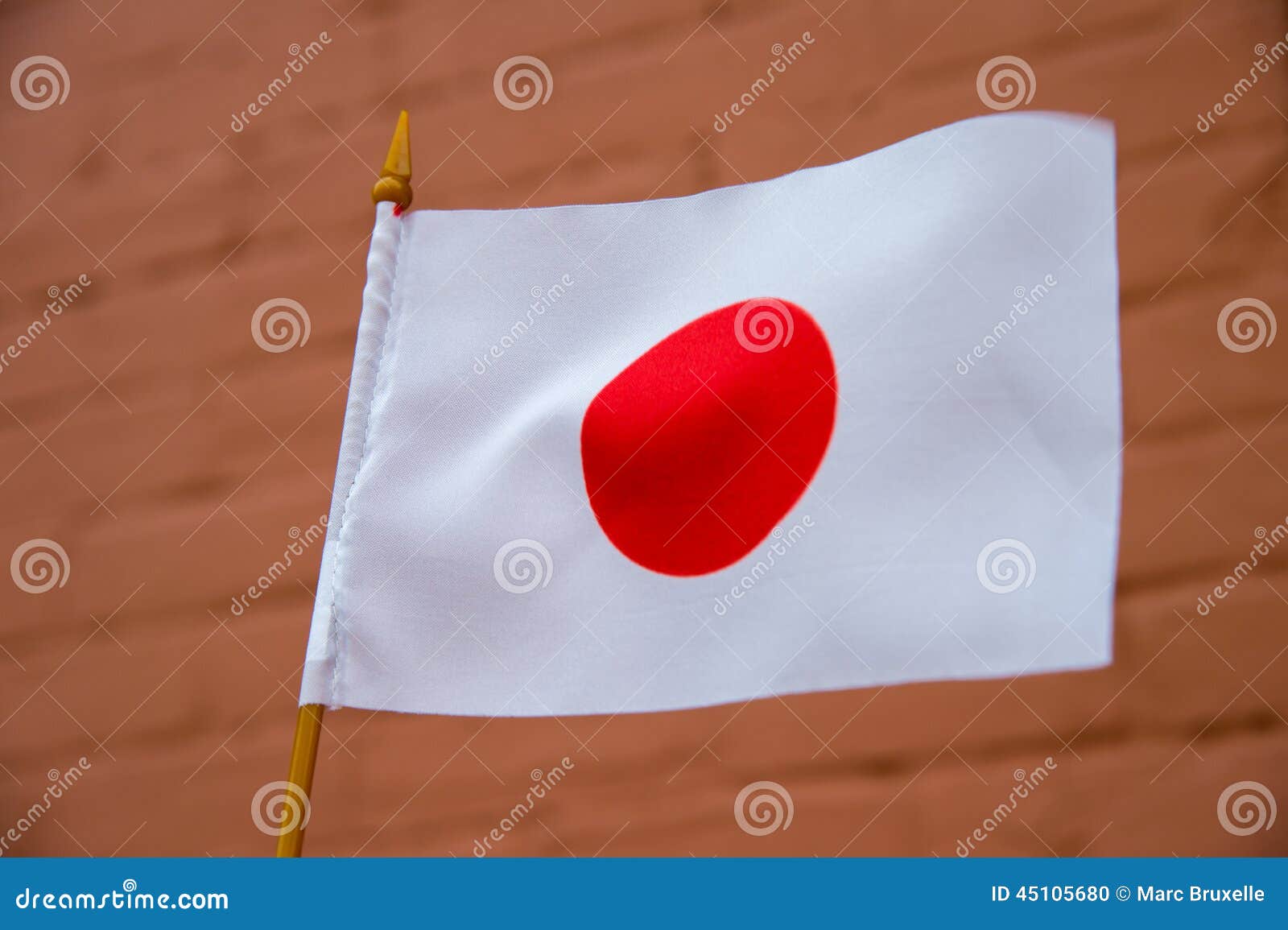 Small japanese flag stock photo. Image of asia, standard - 45105680