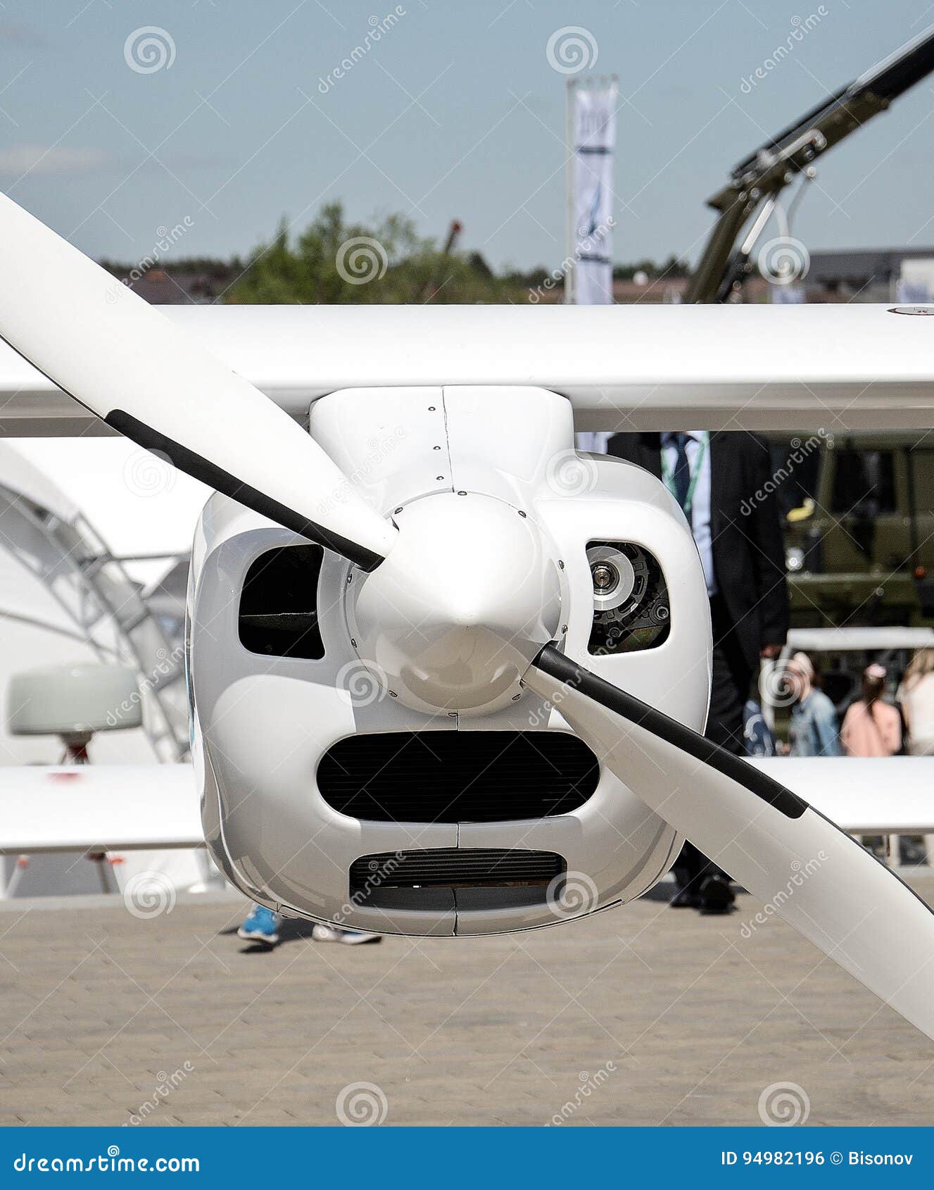 Small jet and propeller stock photo. Image of aircraft - 94982196