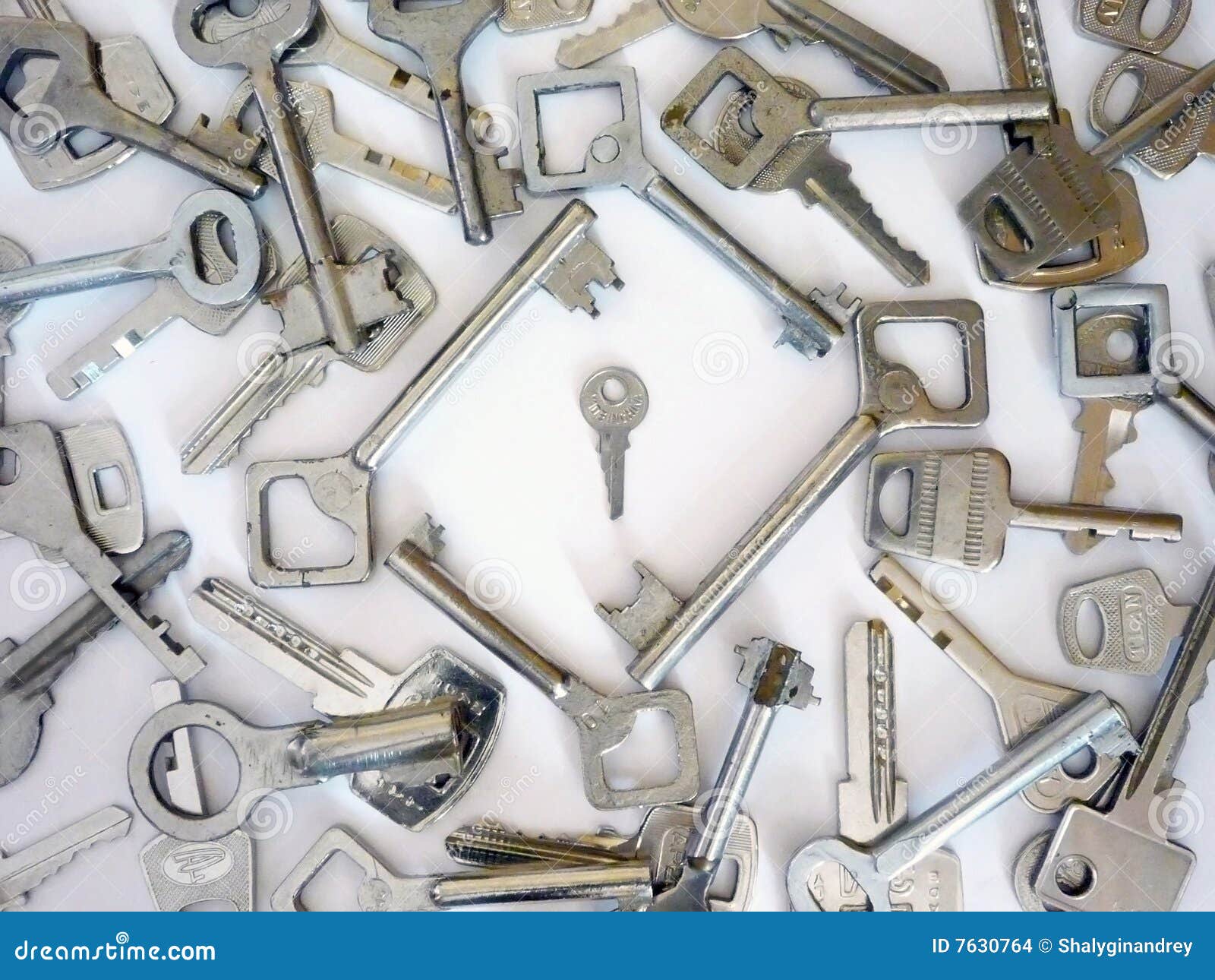 Small key stock photo. Image of steel, alone, small, lock - 7630764