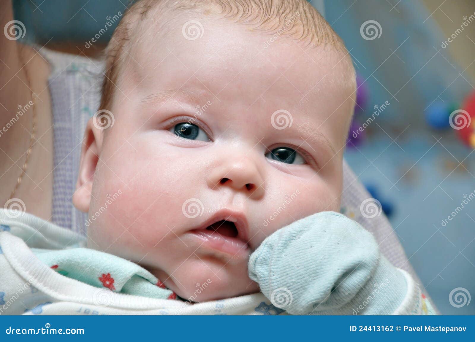 Small Kid stock photo. Image of month, charming, beautiful - 24413162