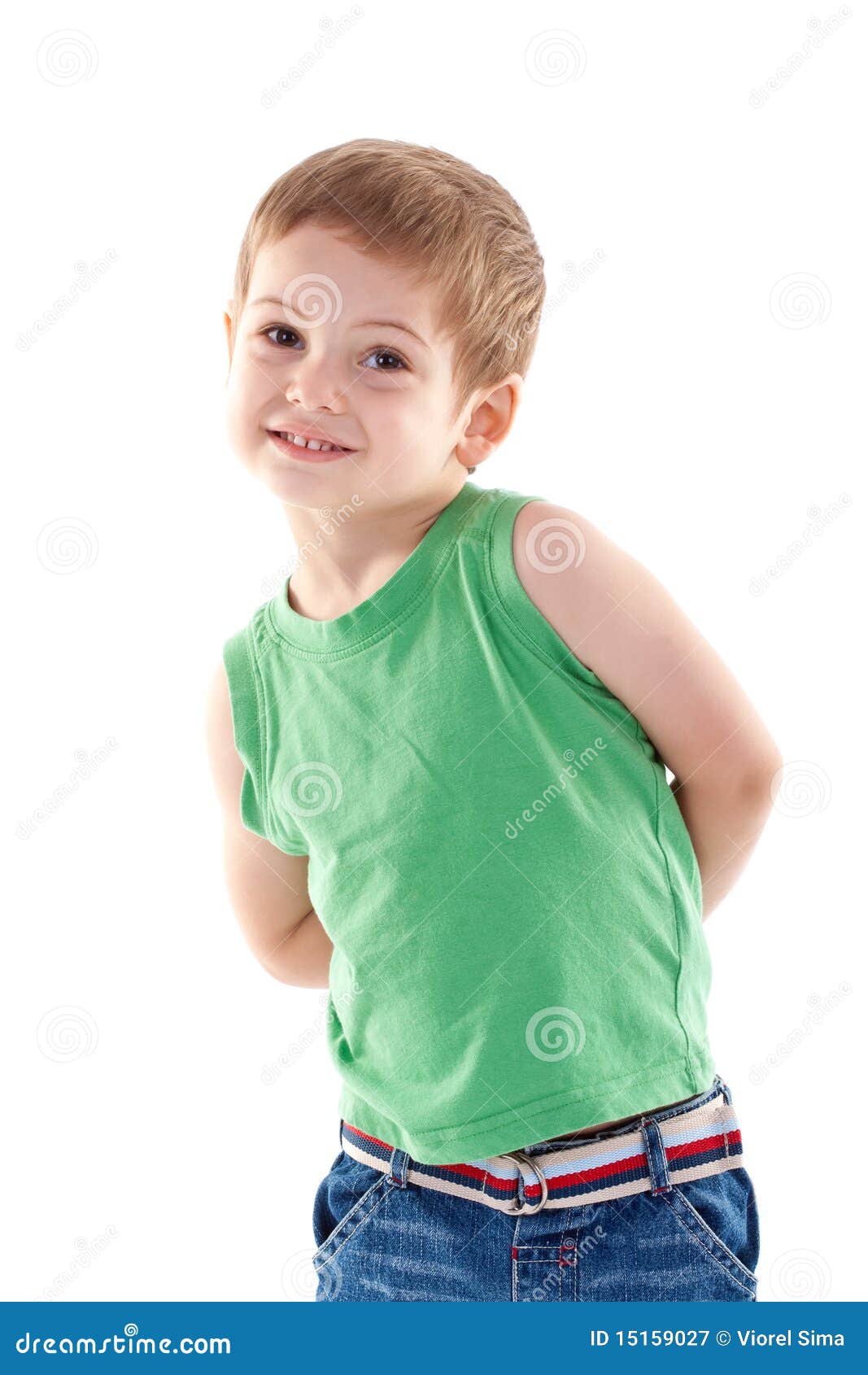Small kid posing stock image. Image of child, portrait - 15159027