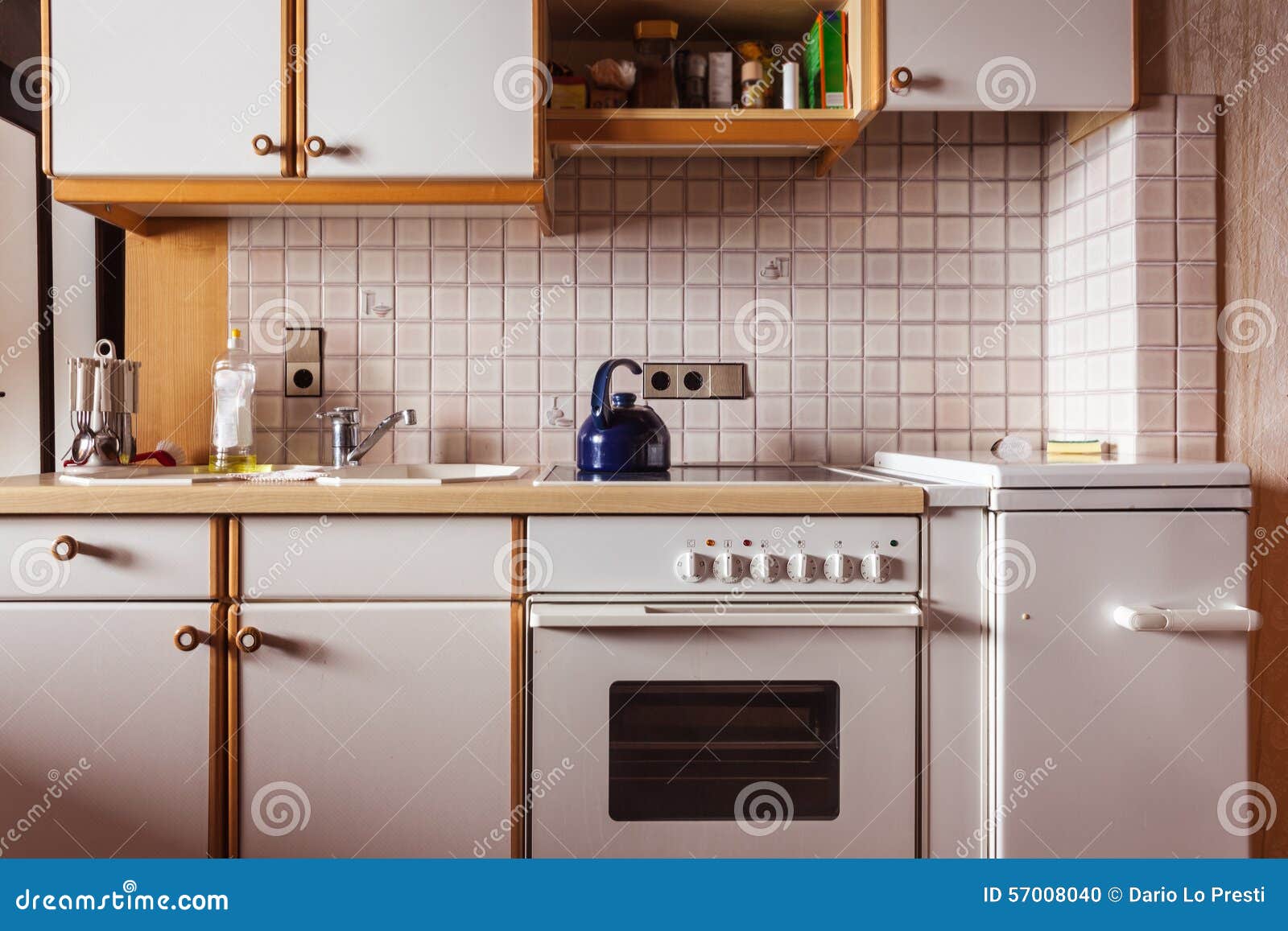 Small kitchen stock photo. Image of estate, appliances - 57008040