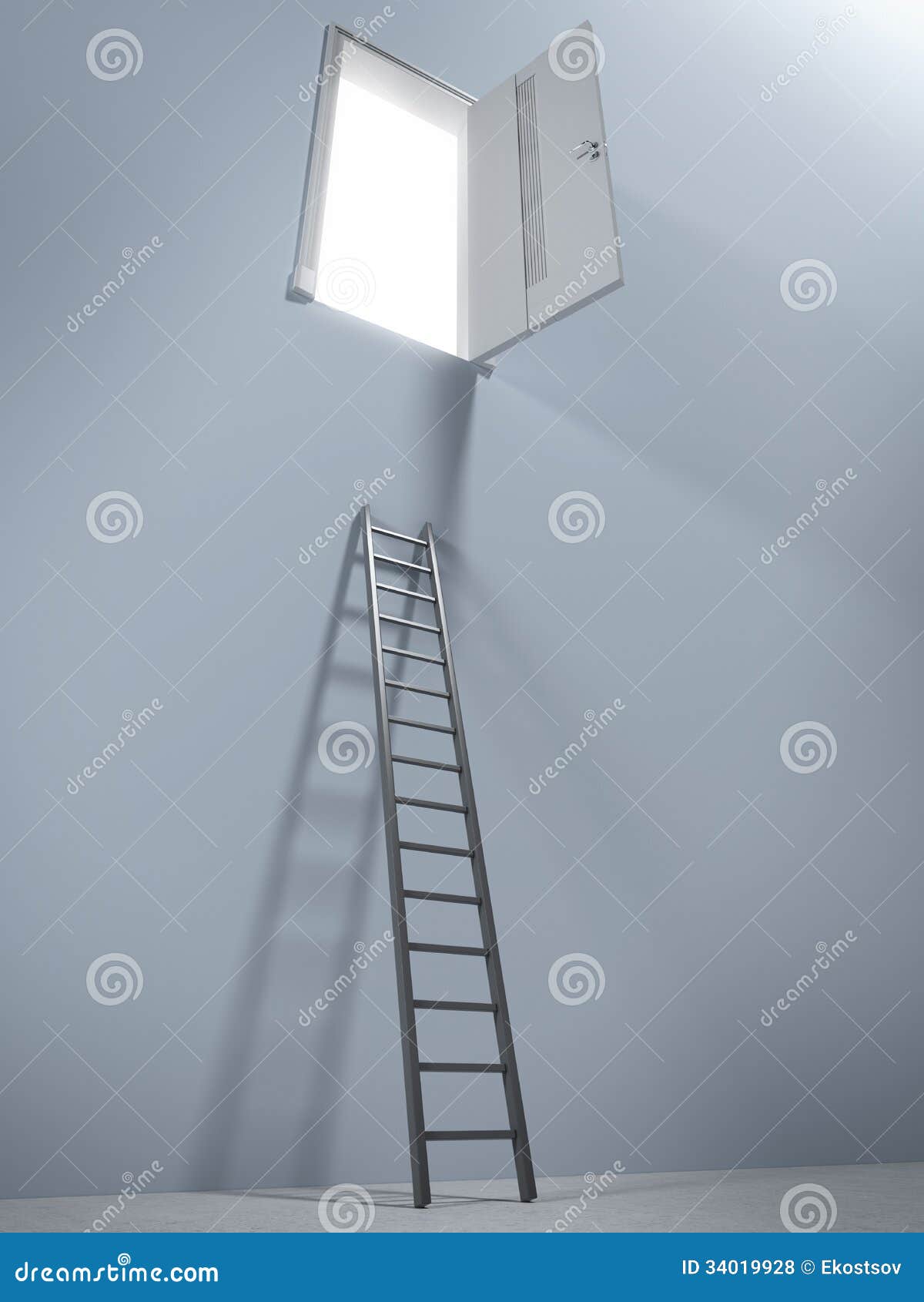 Ladder Wrong Placement, Placing The Ladder Incorrectly Vector ...