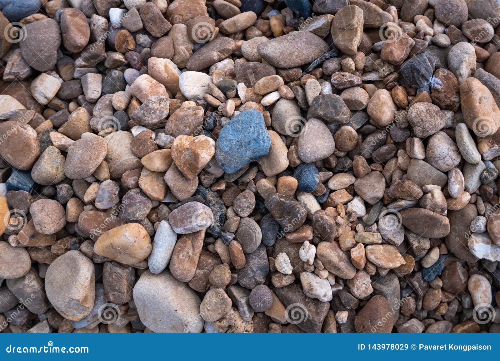 Small and Large Pebbles for the Background Stock Image - Image of ...