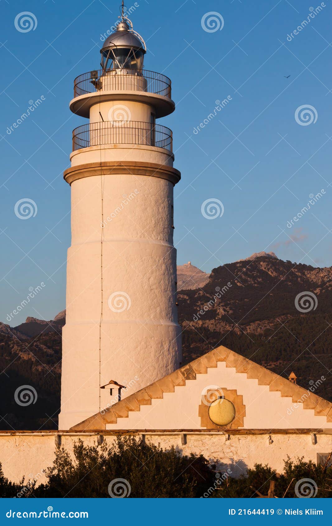 Small lighthouse stock image. Image of blue, safety, brown - 21644419
