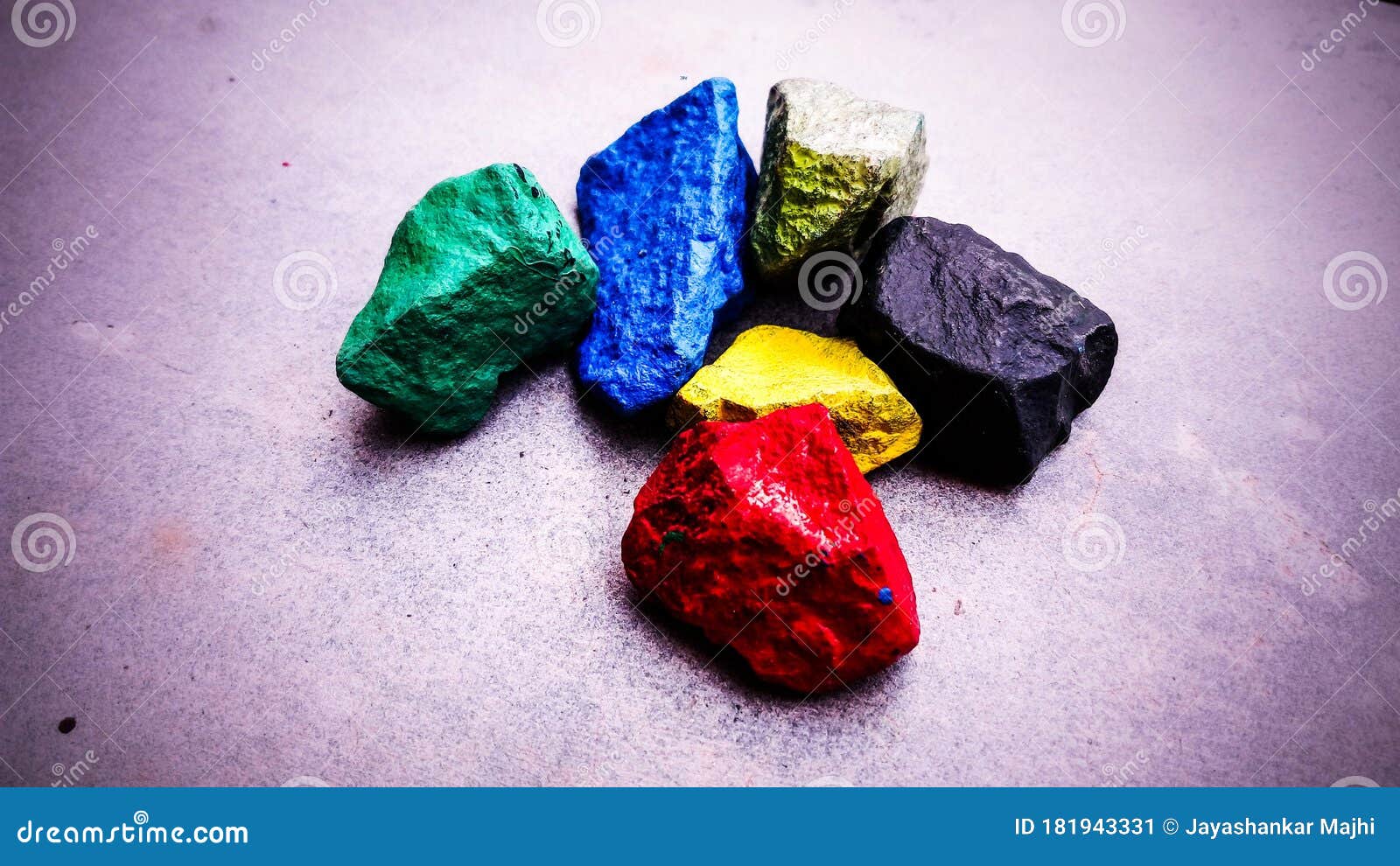 Small Little Stones with Different Colors Stock Image - Image of crop ...
