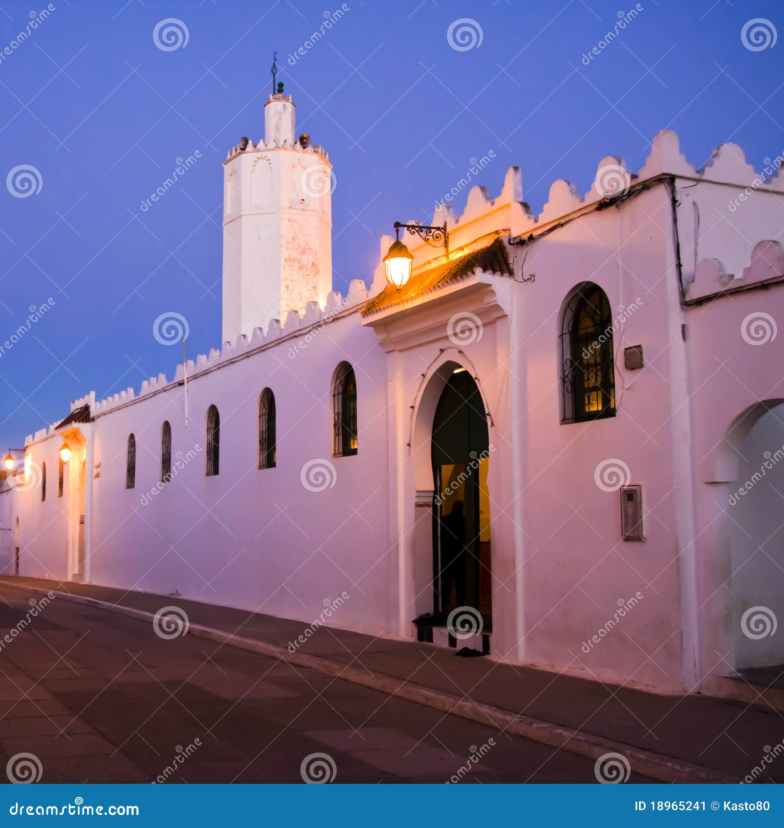 Small local mosque stock image. Image of roof, evening - 18965241