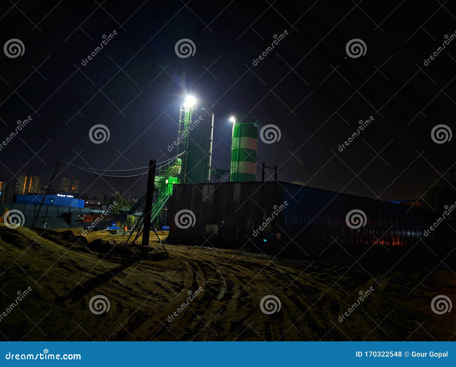 Small Manufacturing Unit at Outskirts of Gurugram Stock Photo - Image ...