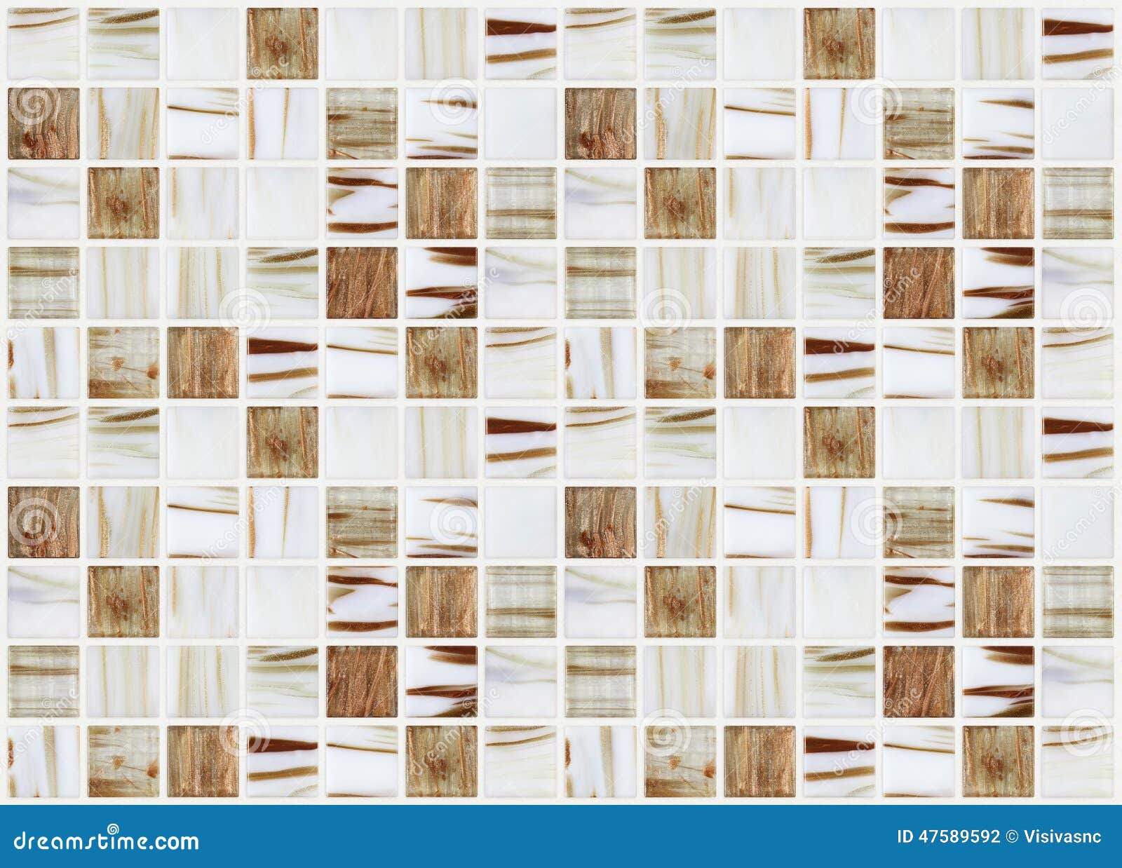 Small Marble Square Tiles with Beige Color Effects Stock Photo - Image ...