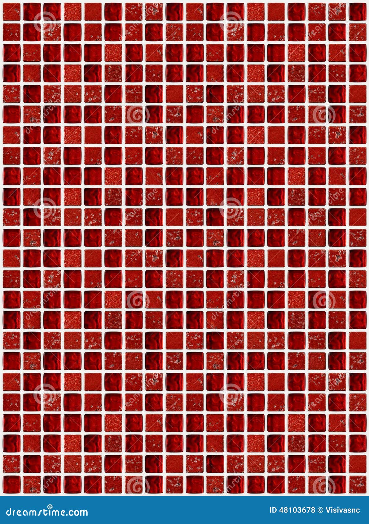 Small Marble Square Tiles with Red Color Effects Stock Photo - Image of ...