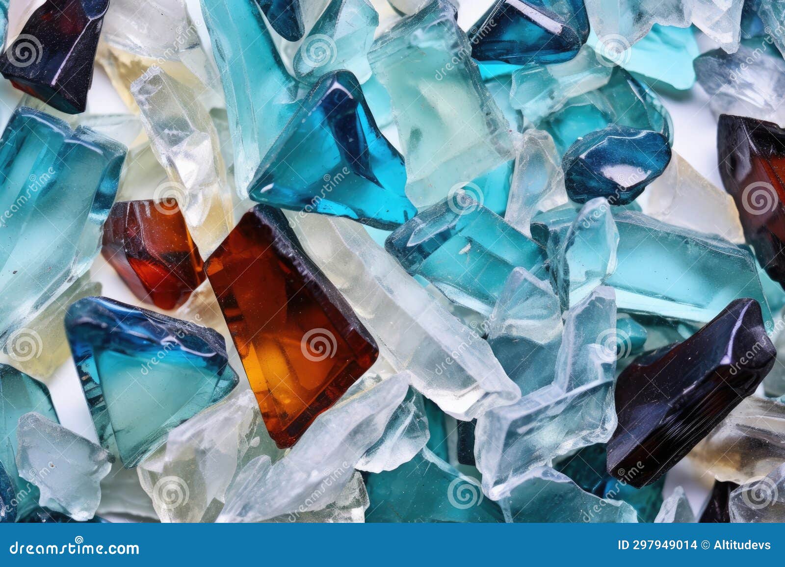 Small, Medium, and Large Shards of Broken Glass Stock Illustration ...