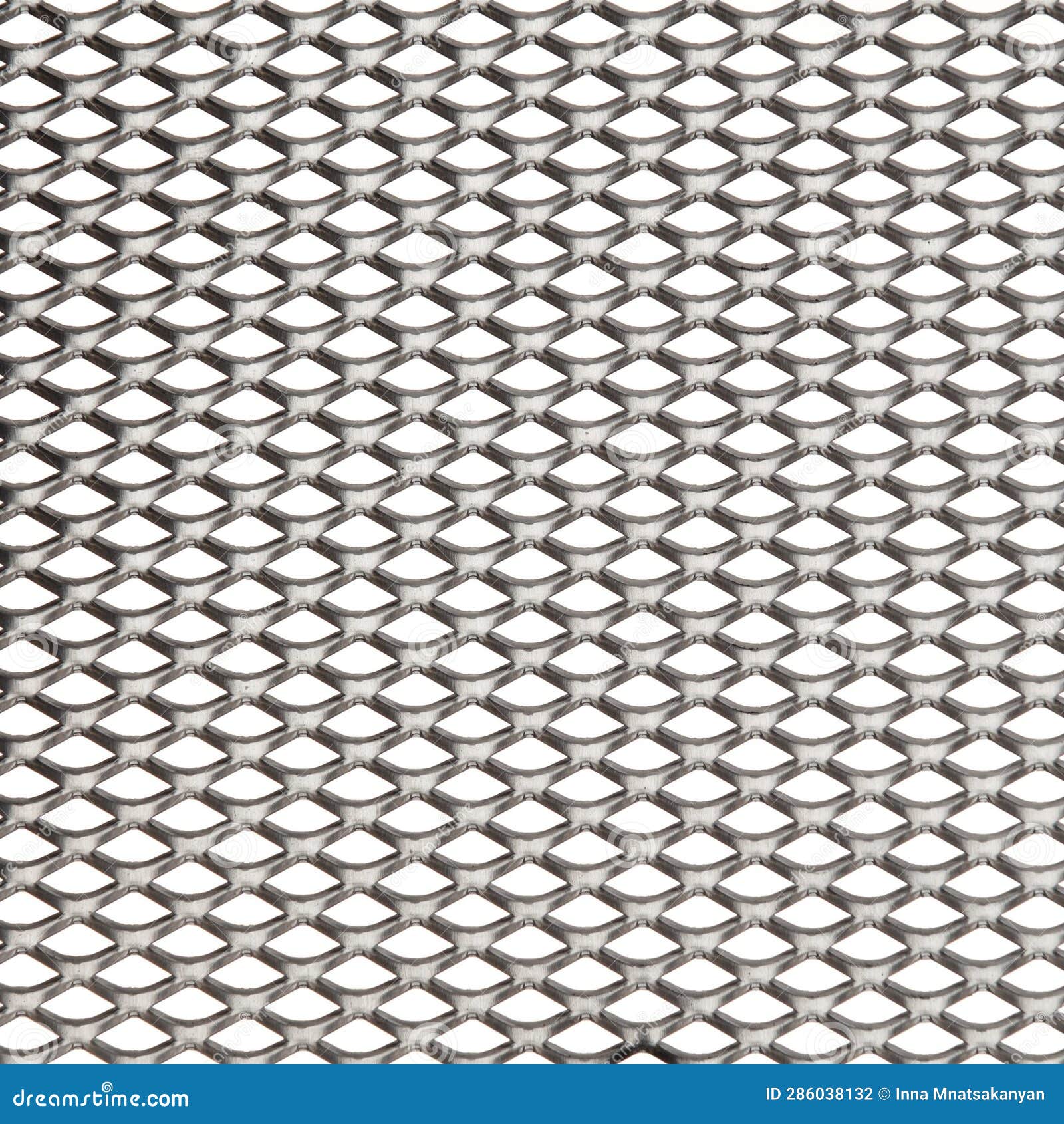 Small Mesh Expanded Metal Sheet Texture Stock Illustration ...