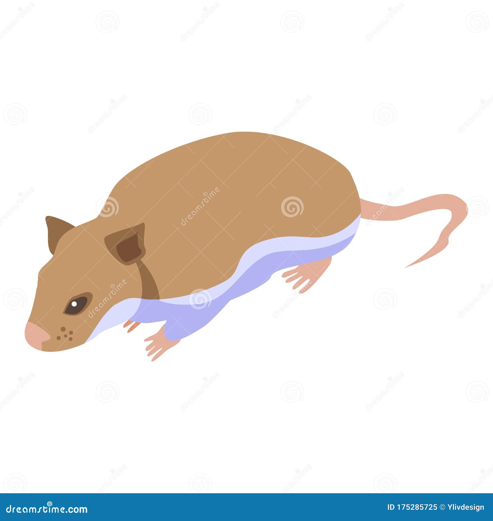 Small Mice Icon, Isometric Style Stock Vector - Illustration of minimal ...
