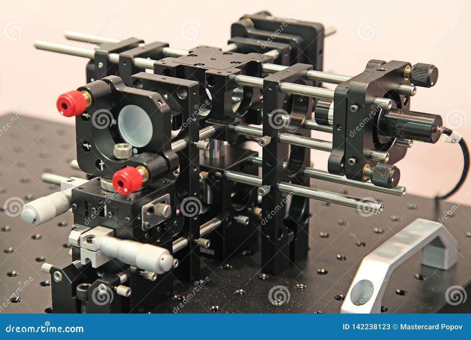 Small Michelson Interferometer Stock Image - Image of demonstration ...