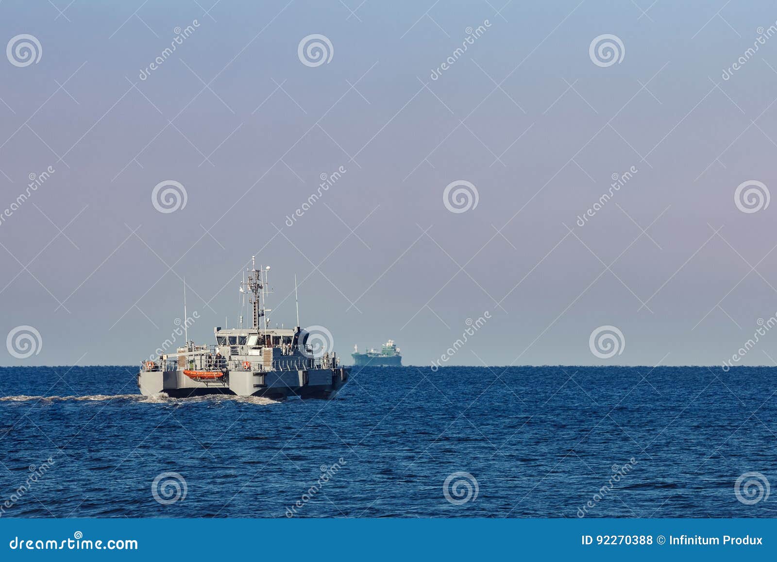 Small military ship stock photo. Image of marine, battleship - 92270388