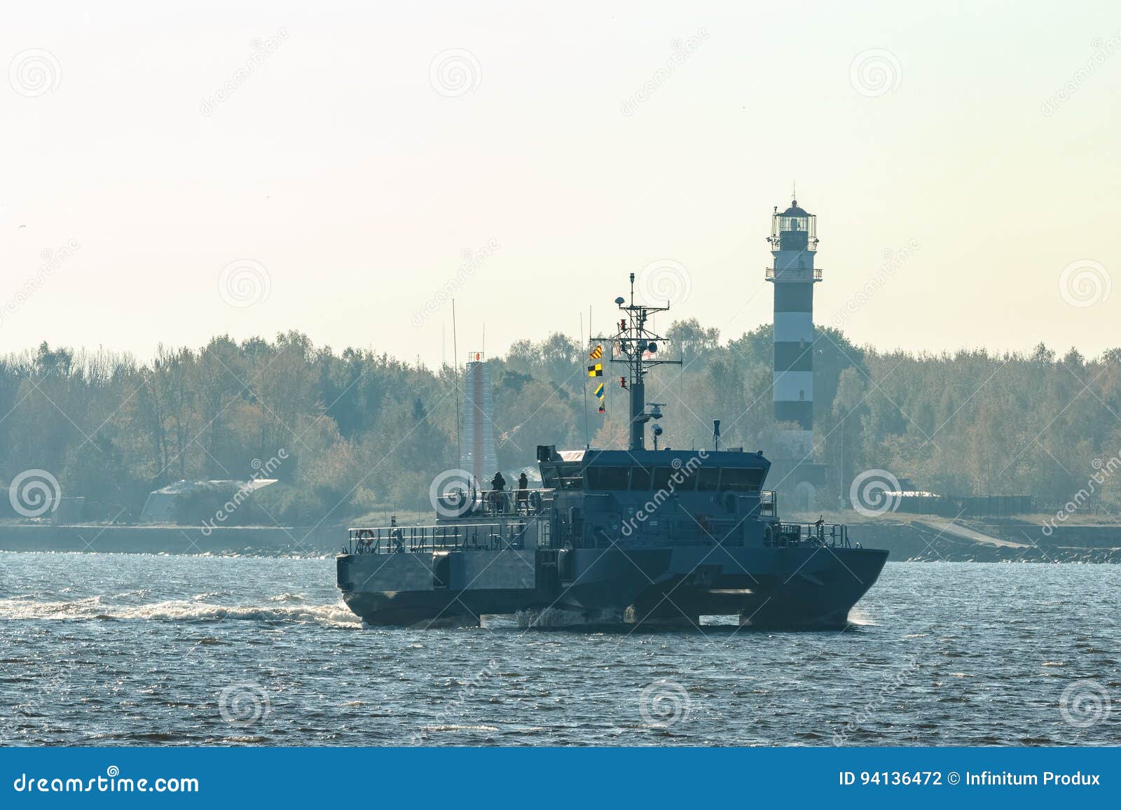 Small military ship stock photo. Image of nautical, destroyer - 94136472