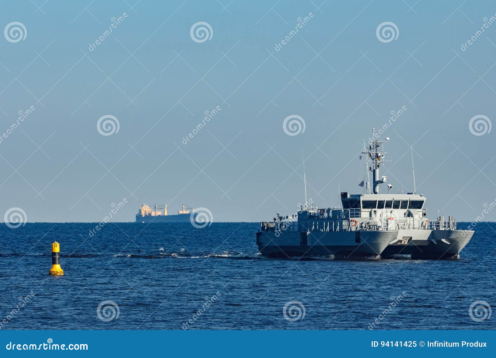 Small military ship stock image. Image of water, military - 94141425
