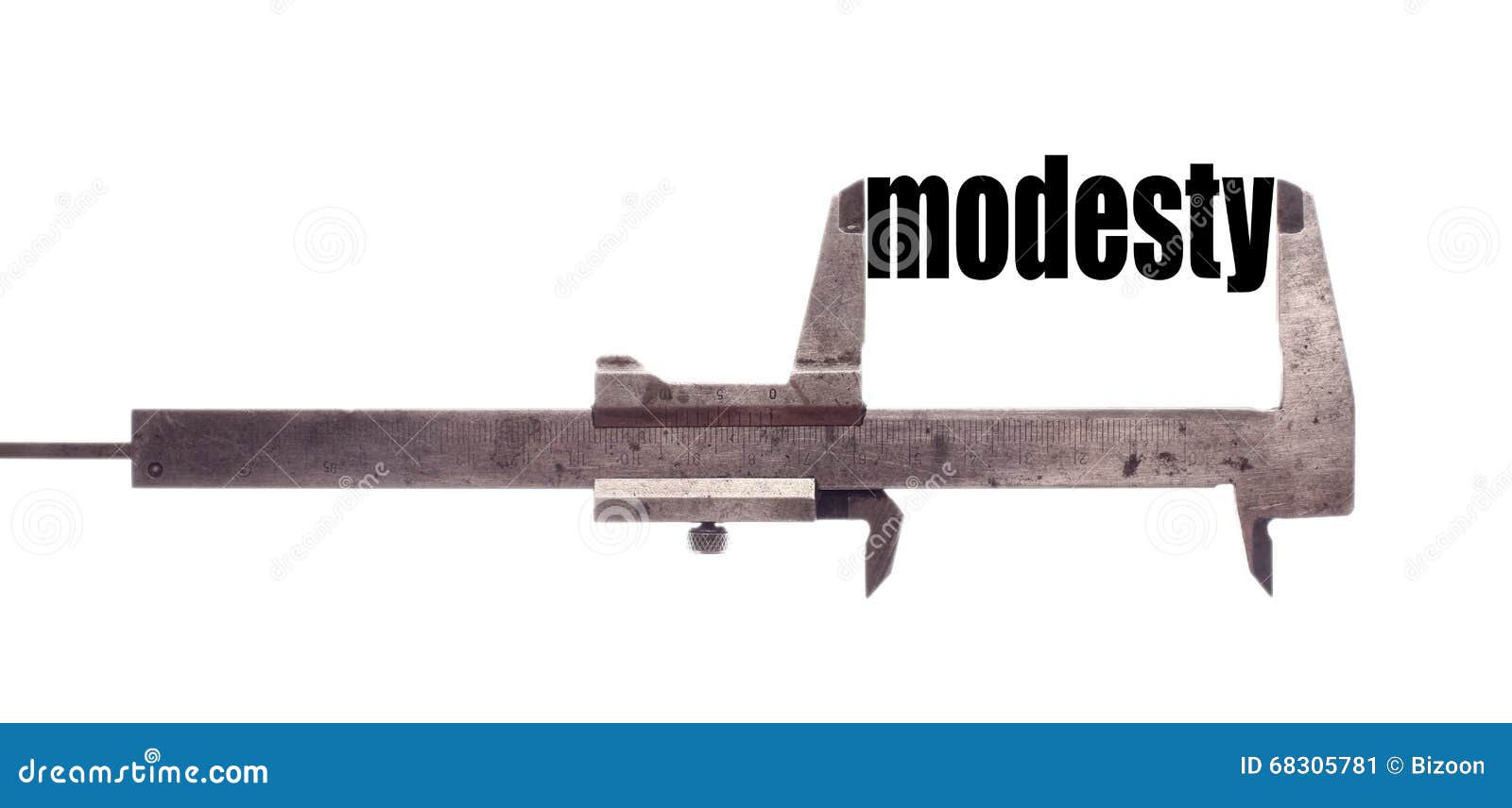 Small modesty concept stock image. Image of caliper, exact - 68305781