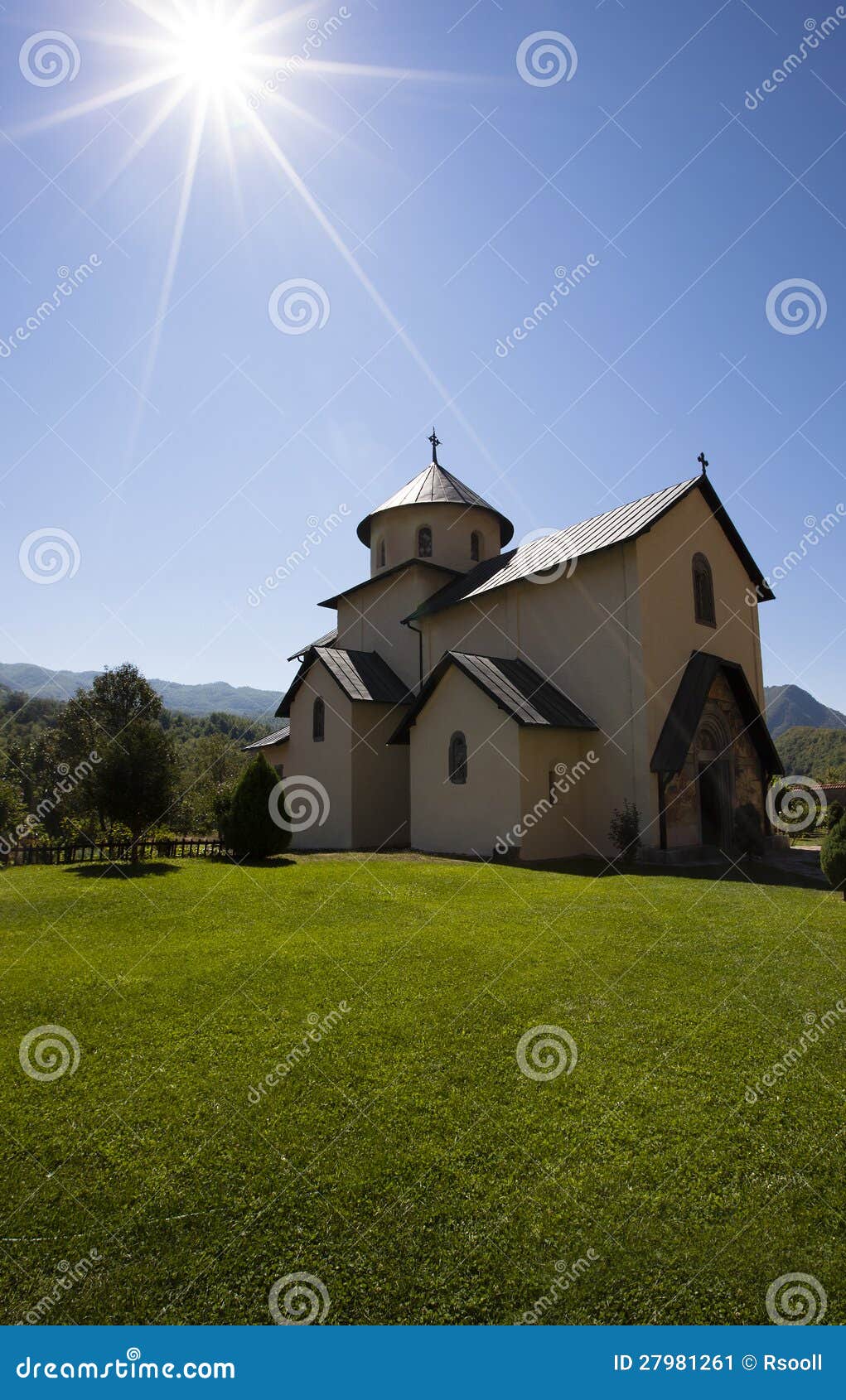 Small monastery stock image. Image of mountain, christianity - 27981261