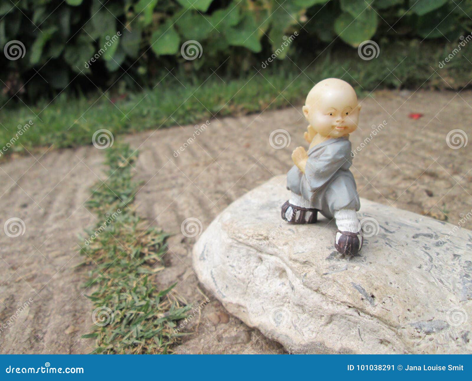 Small Monk Statue. stock image. Image of faith, buddha - 101038291