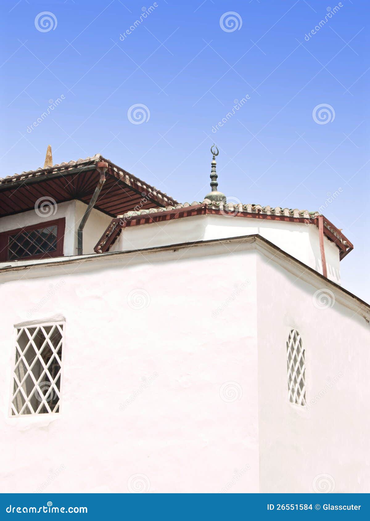 Small mosque. stock photo. Image of islam, majestic, exterior - 26551584