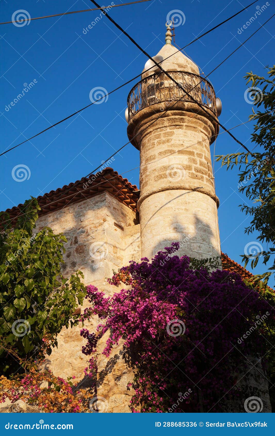 Solid and Nostalgic Stone Mosque Unique To the Old Datca Region, Turkey ...