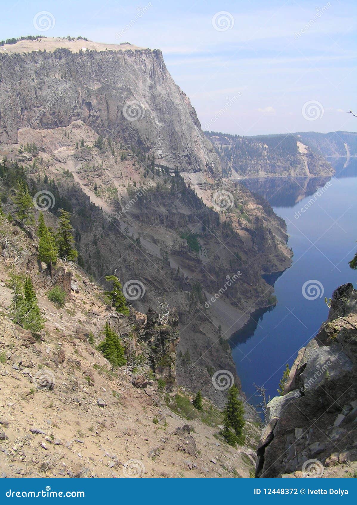 A small mountain plateau stock photo. Image of rocks - 12448372