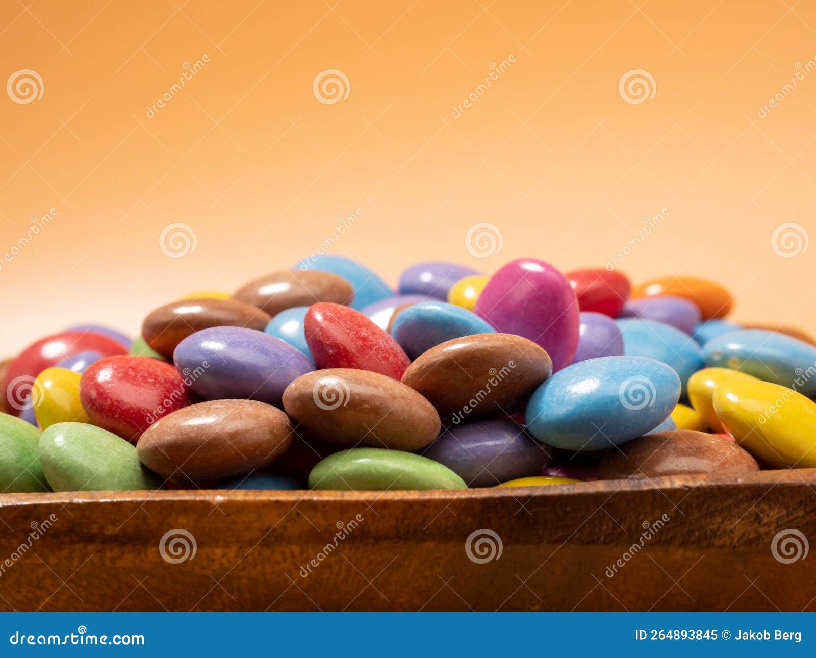 Small Multi-colored Round Candies. Sweets Covered with Sugar Icing ...