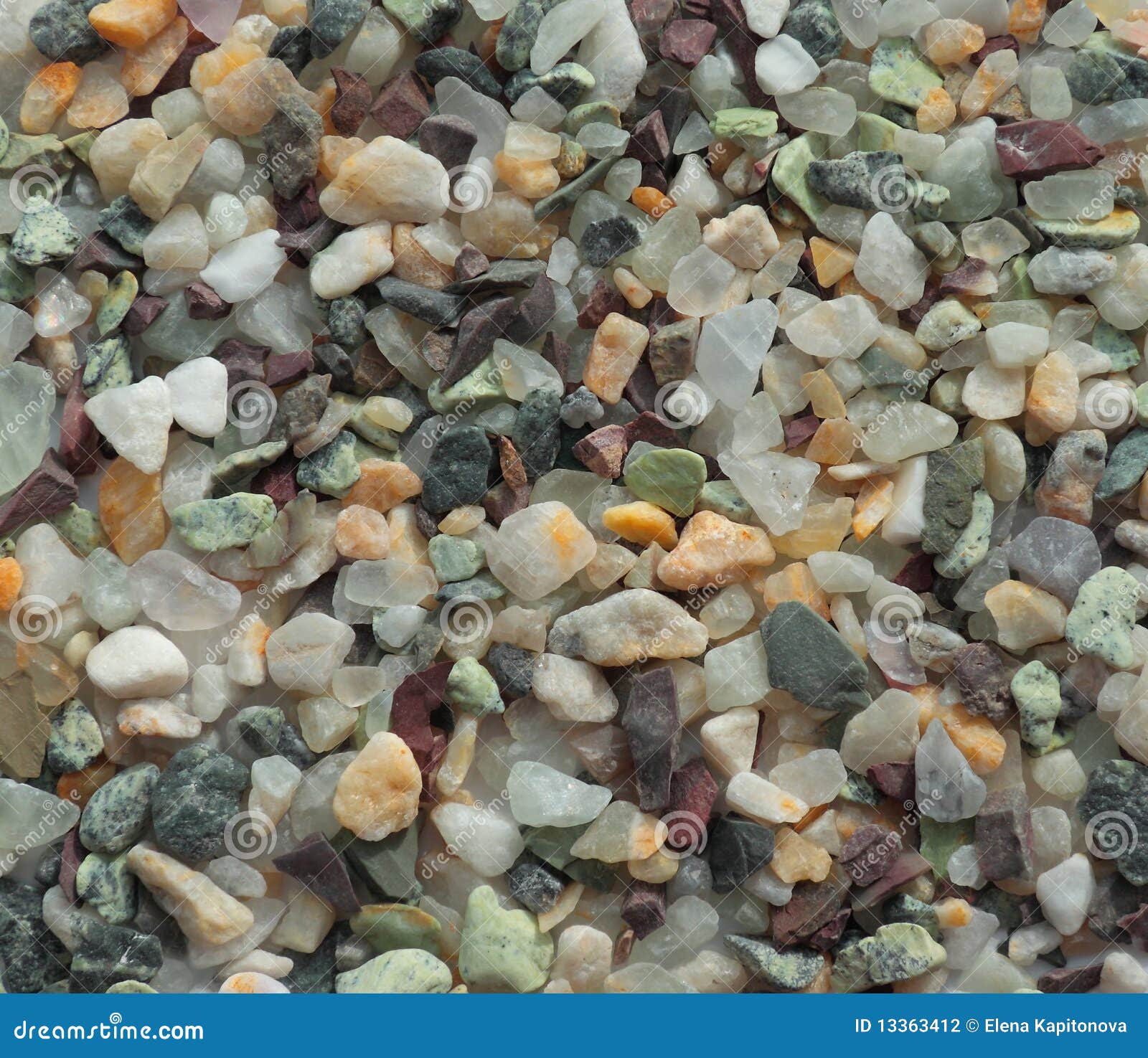 Small Multi-coloured Stones Stock Photo - Image of simplicity, element ...
