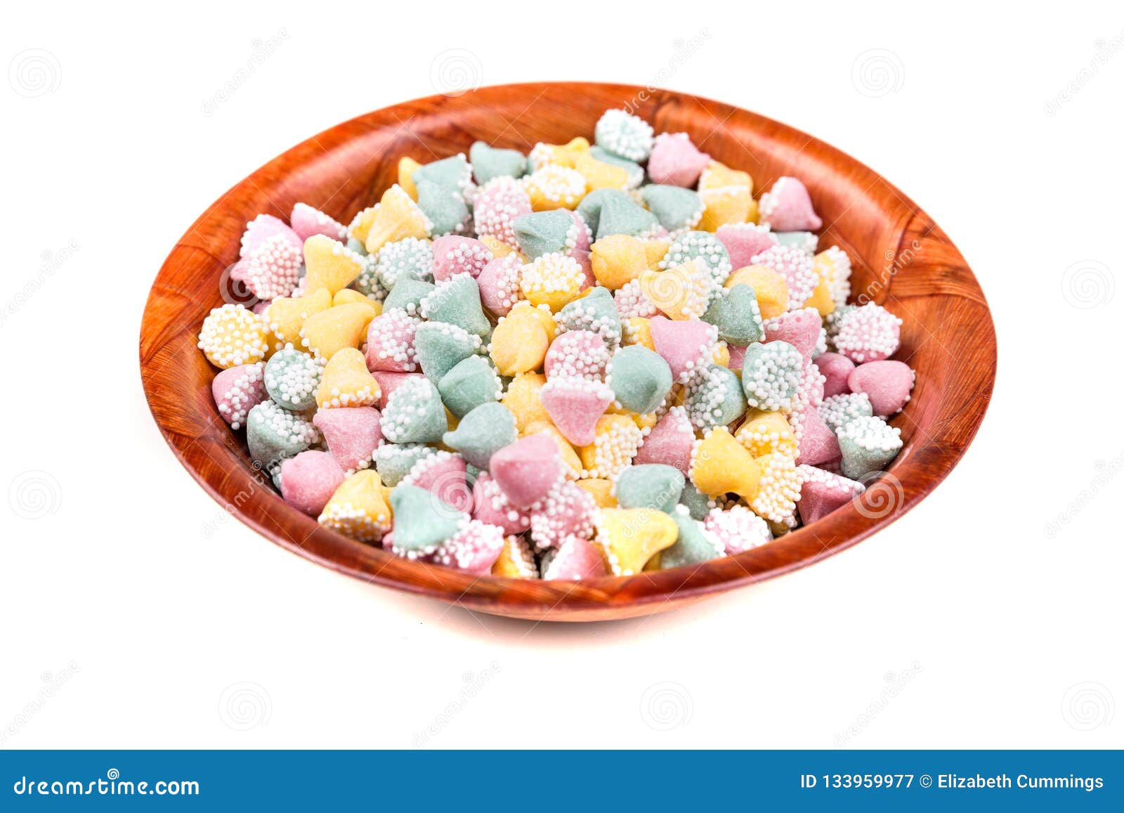 Small Multicolored Drops with Sugar Ball Coating Mints Stock Image ...