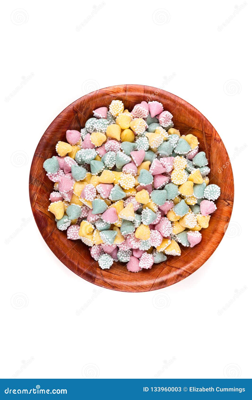 Small Multicolored Drops with Sugar Ball Coating Mints Stock Image ...