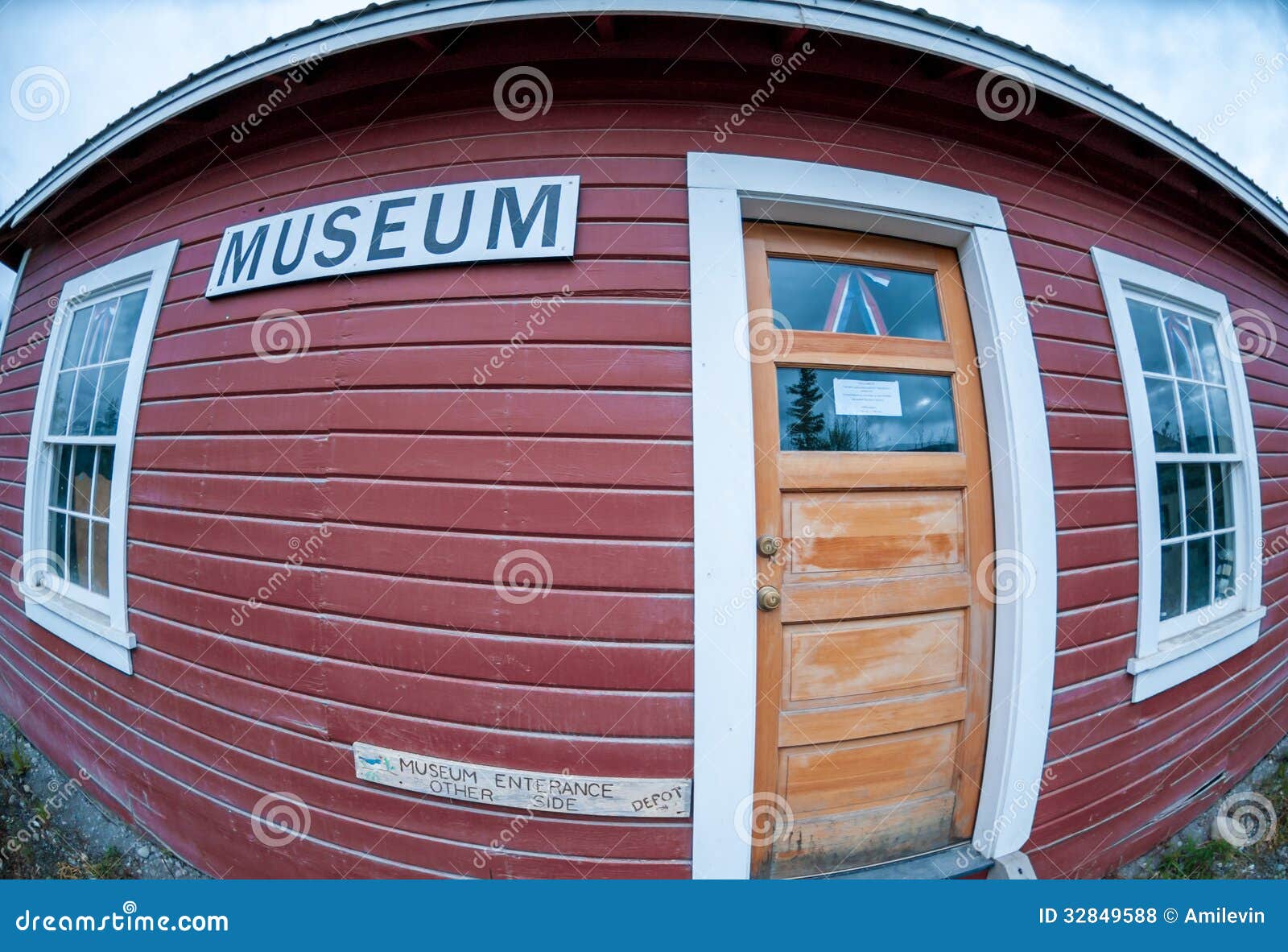 Small museum stock photo. Image of wooden, town, ultra - 32849588