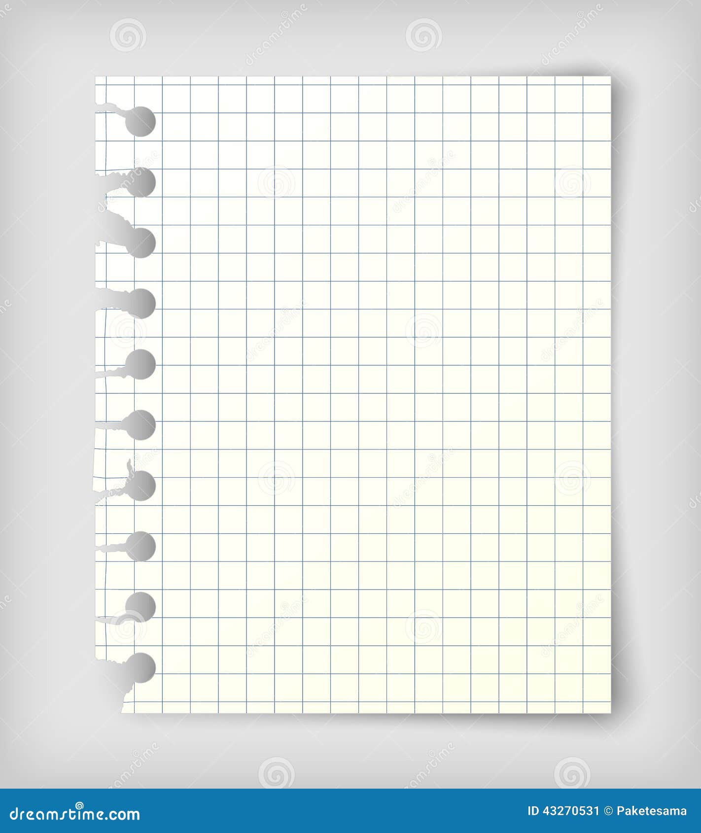 Small note paper sheet stock vector. Illustration of pattern - 43270531