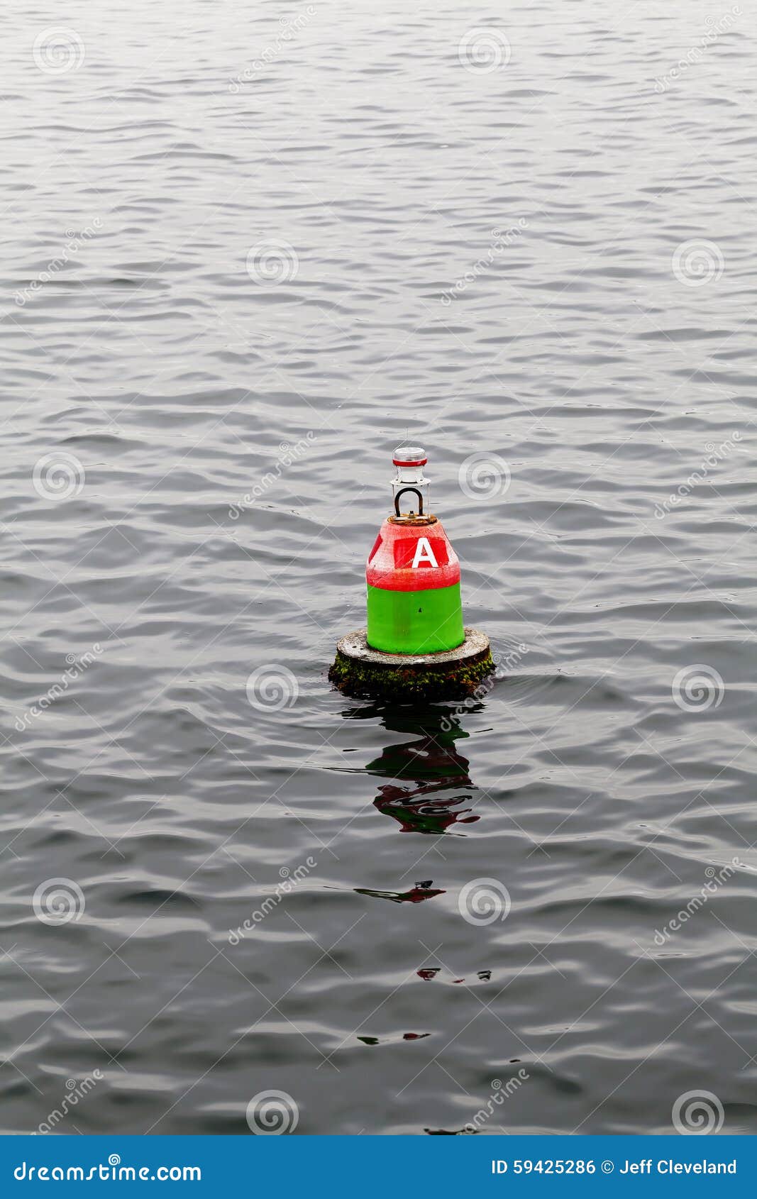 Small Ocean Buoy Equipped with Solar Panel Stock Photo - Image of ocean ...