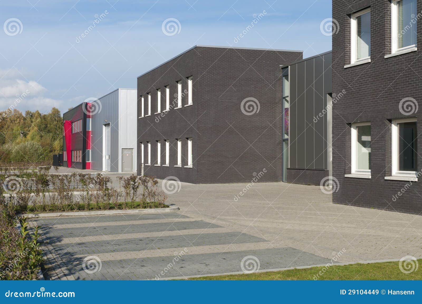 Small office buildings stock image. Image of glass, architecture - 29104449