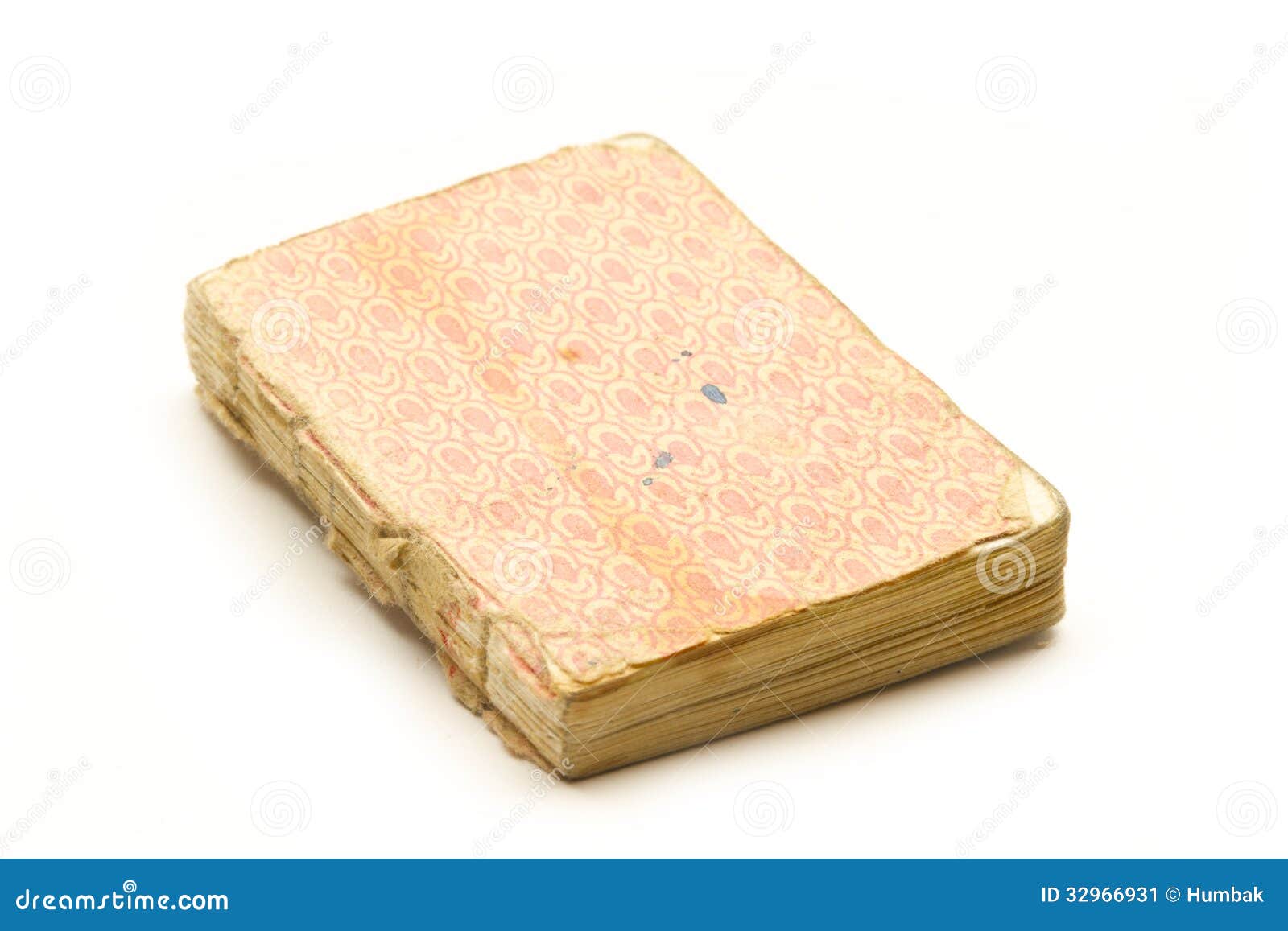 Small old book stock image. Image of publication, isolated - 32966931