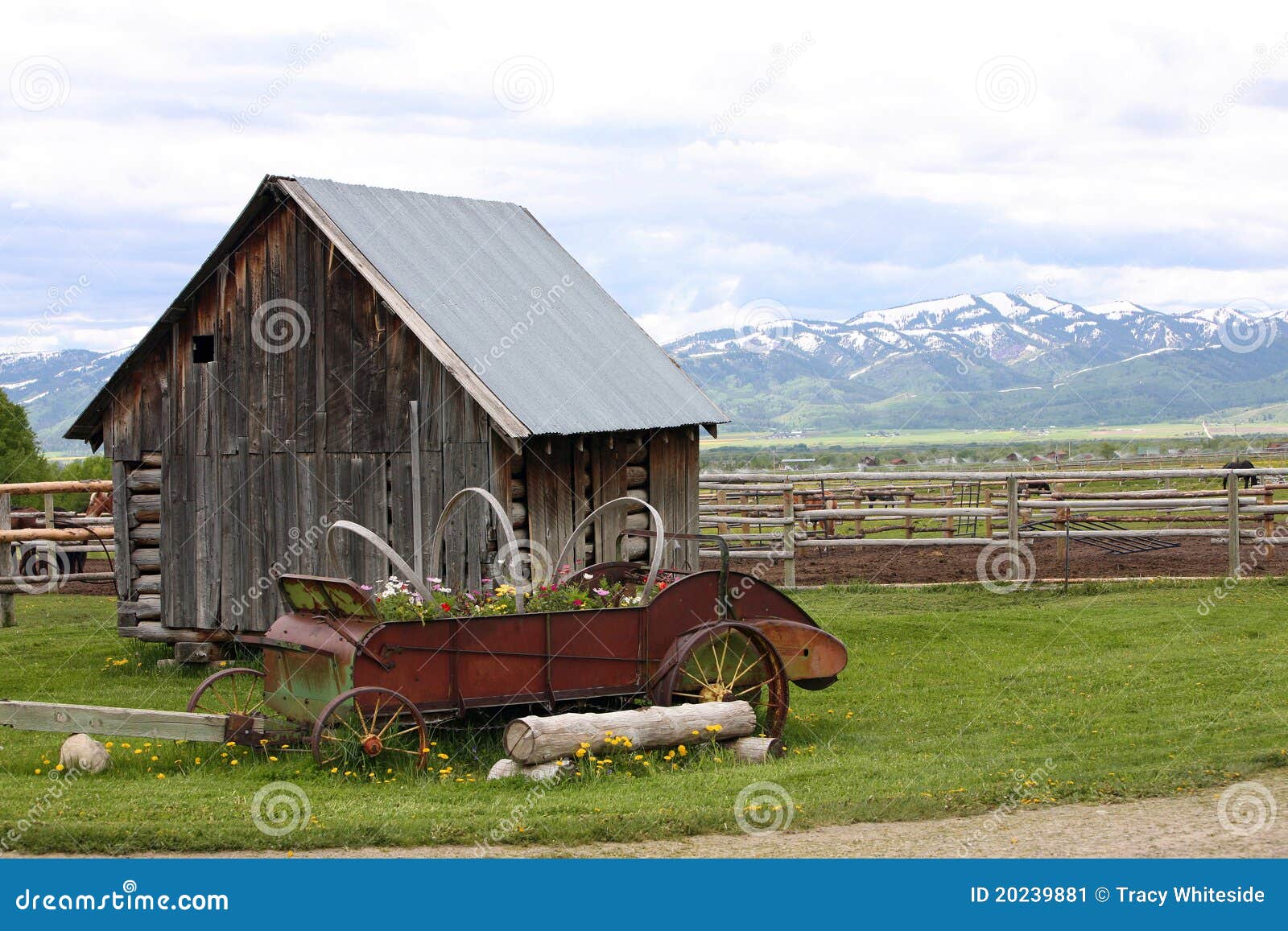 Small old house on ranch stock image. Image of antique - 20239881