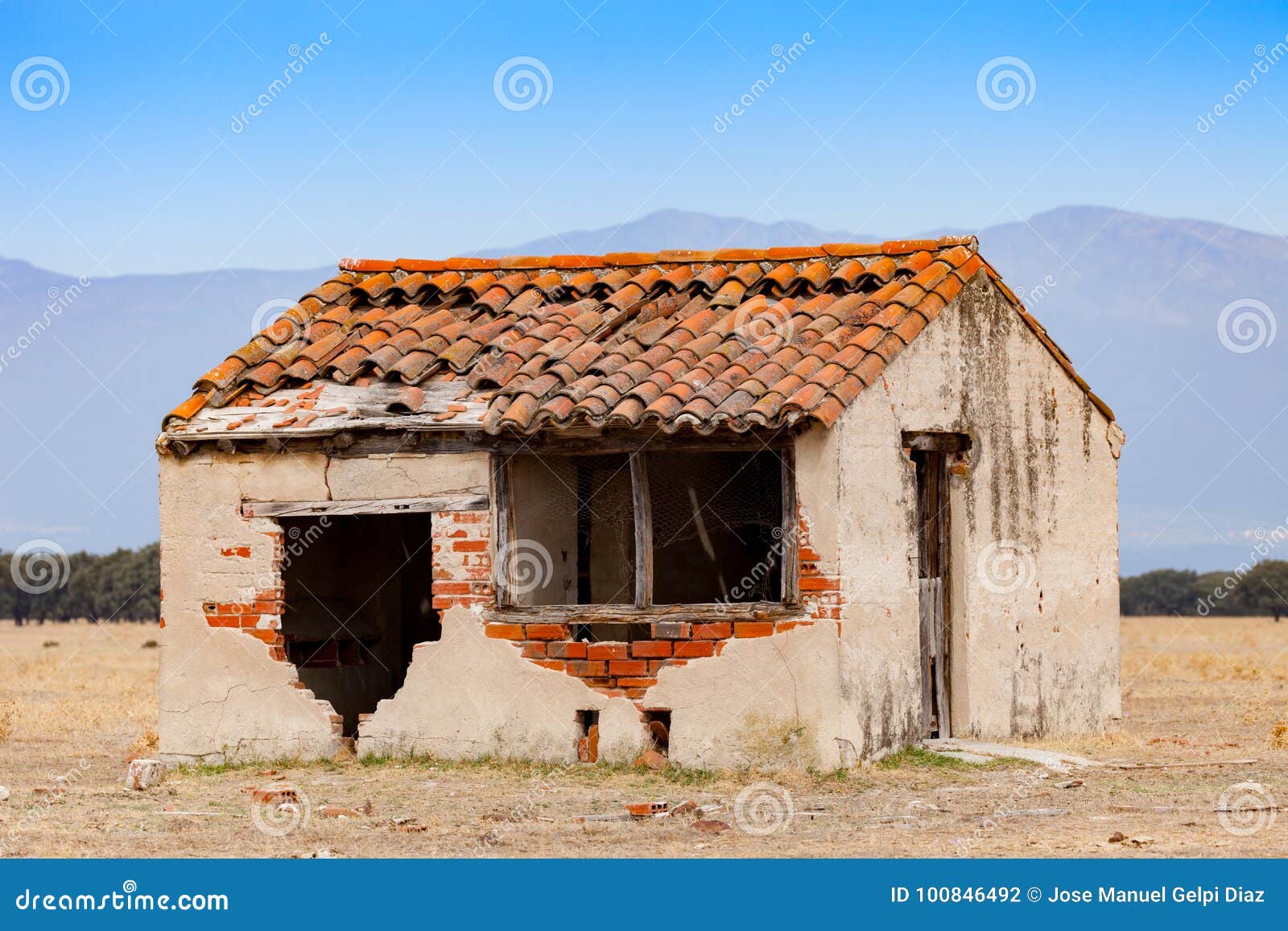 Small old house stock photo. Image of rust, grunge, board - 100846492