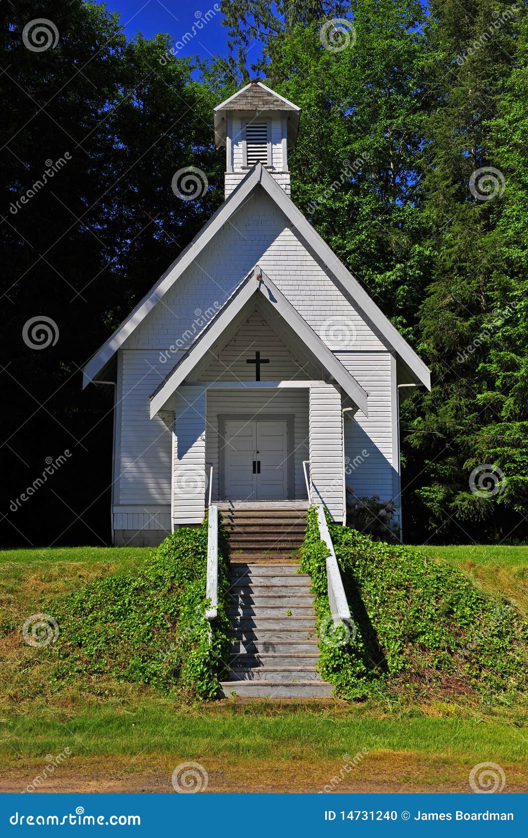 Small Old town Church stock photo. Image of steps, church - 14731240