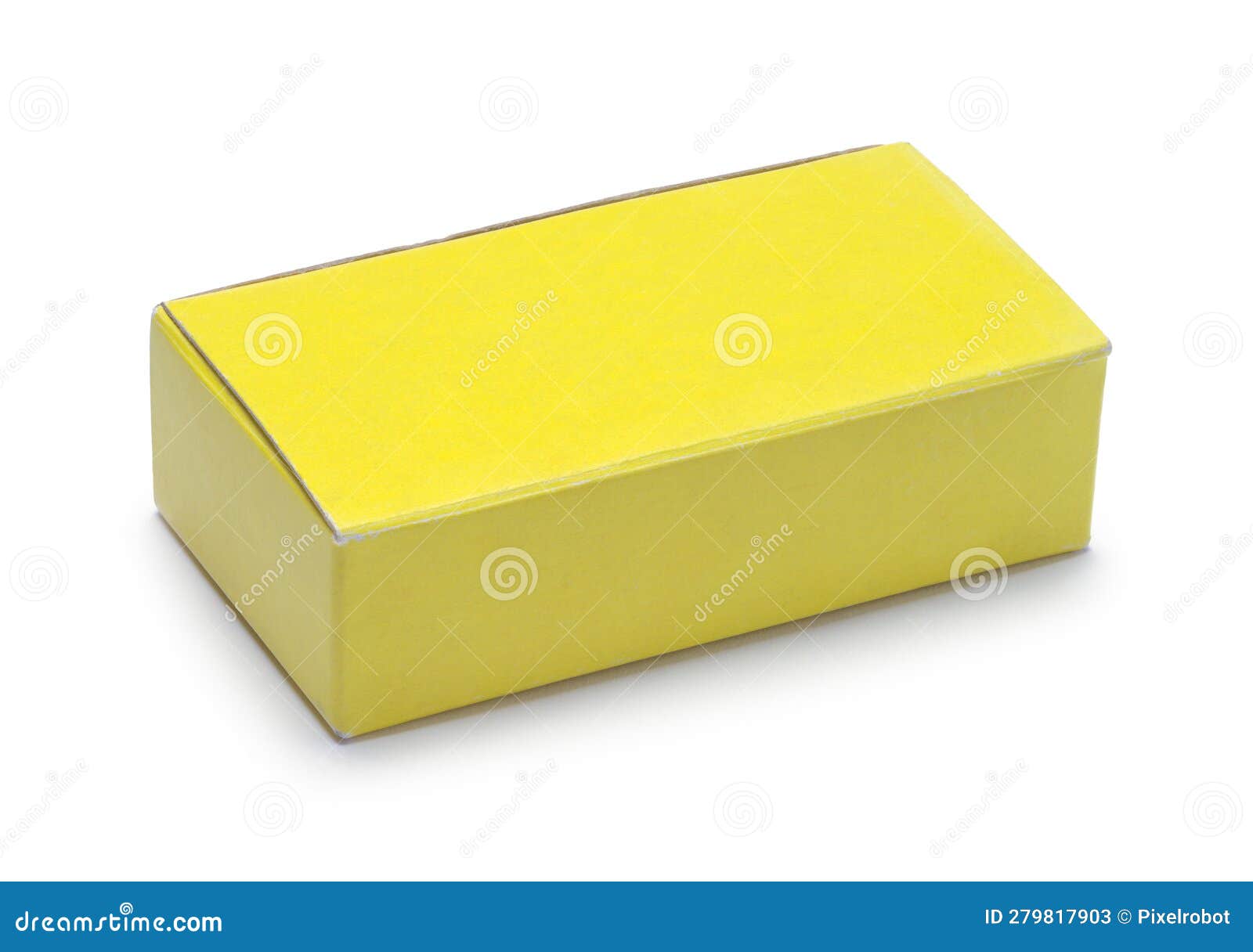 Small Old Yellow Box stock image. Image of tiny, space - 279817903
