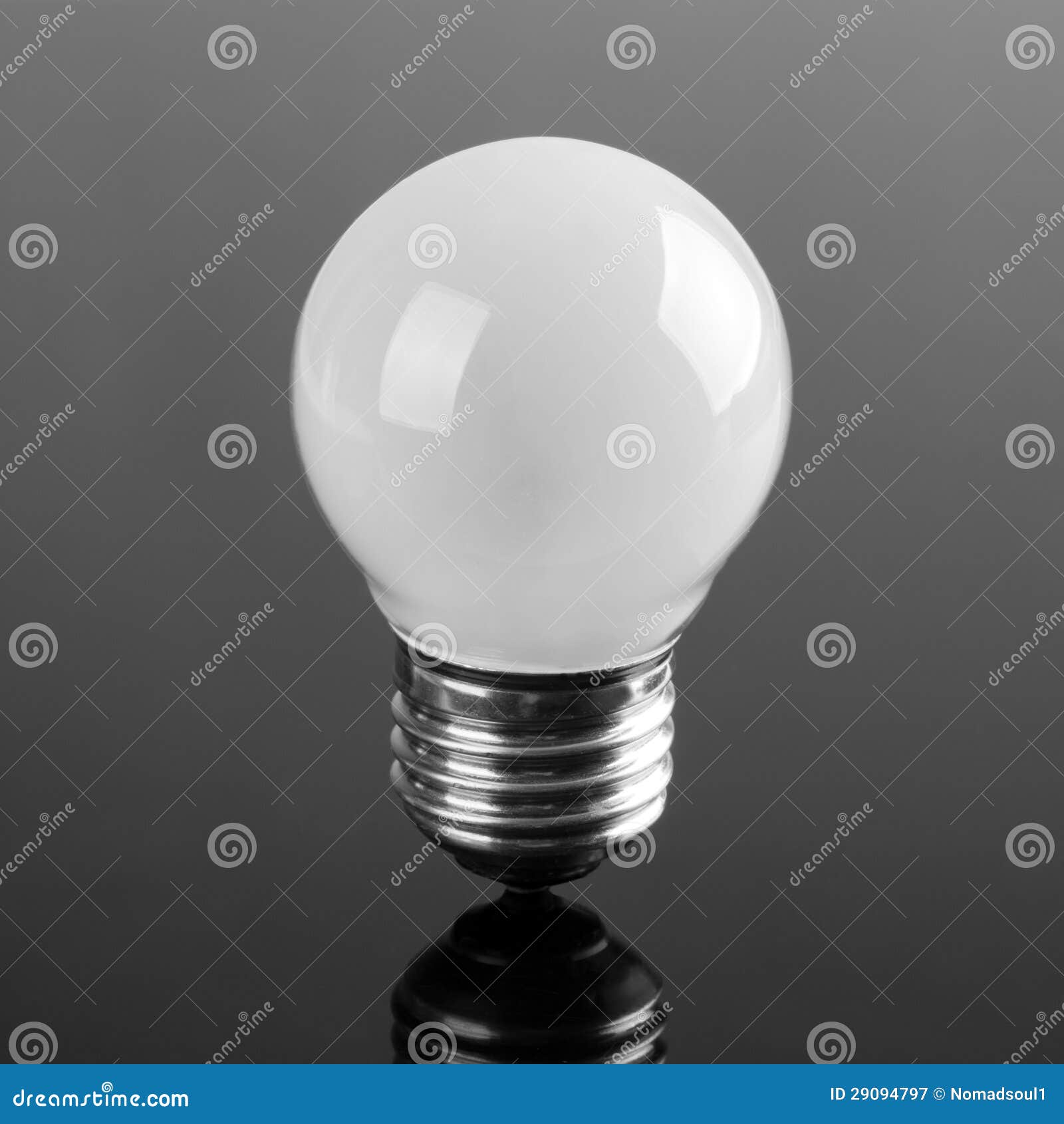 Small opaque bulb stock image. Image of ideas, electricity - 29094797