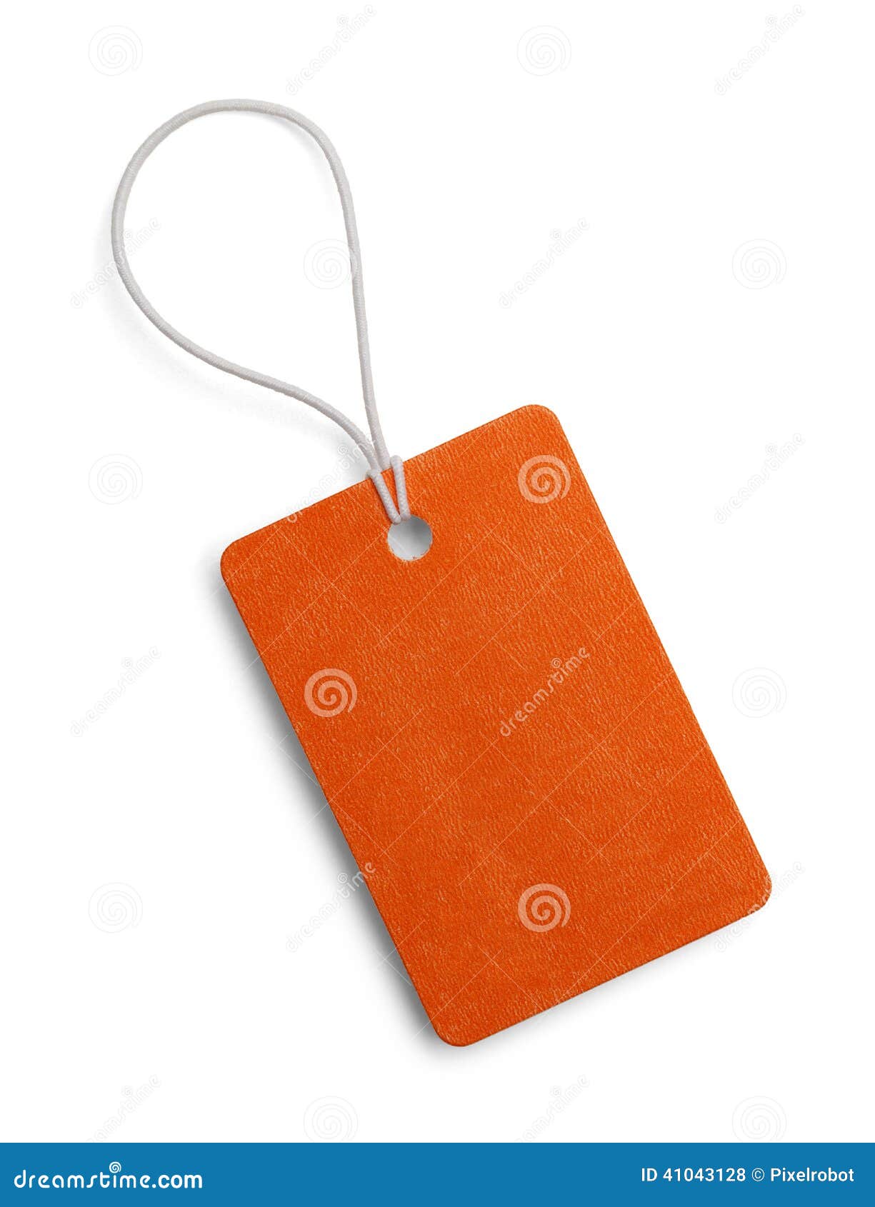 Small Orange Tag stock photo. Image of element, activity - 41043128